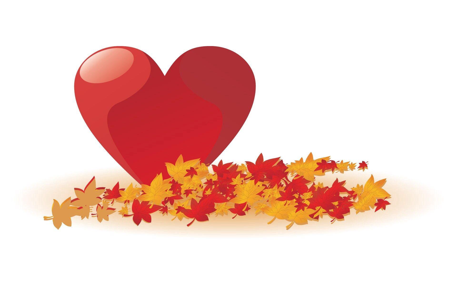 Fall Heart Wallpapers - Top Free Fall Heart Backgrounds - WallpaperAccess