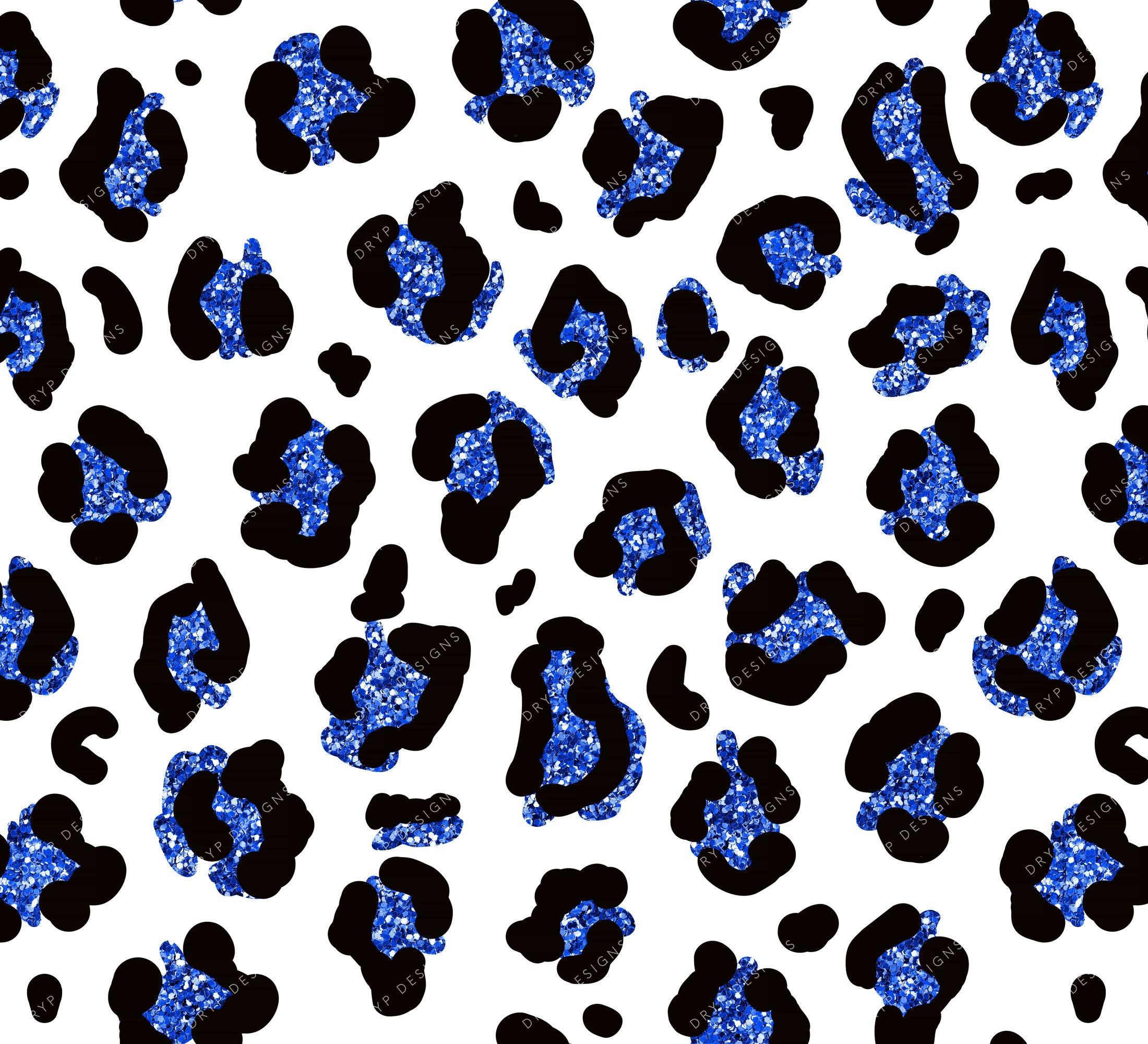 Blue Cheetah Print Wallpapers - Top Free Blue Cheetah Print Backgrounds ...