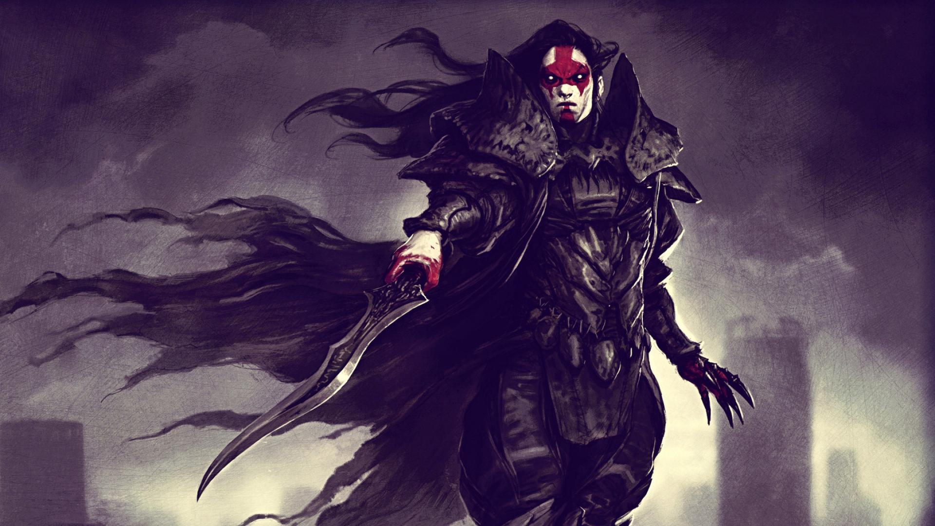 Vampire Warrior Wallpapers - Top Free Vampire Warrior Backgrounds ...