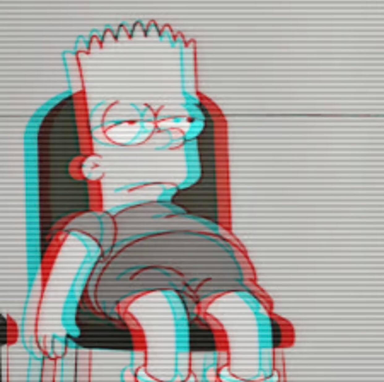 Glitch Simpsons Wallpapers - Top Free Glitch Simpsons Backgrounds ...