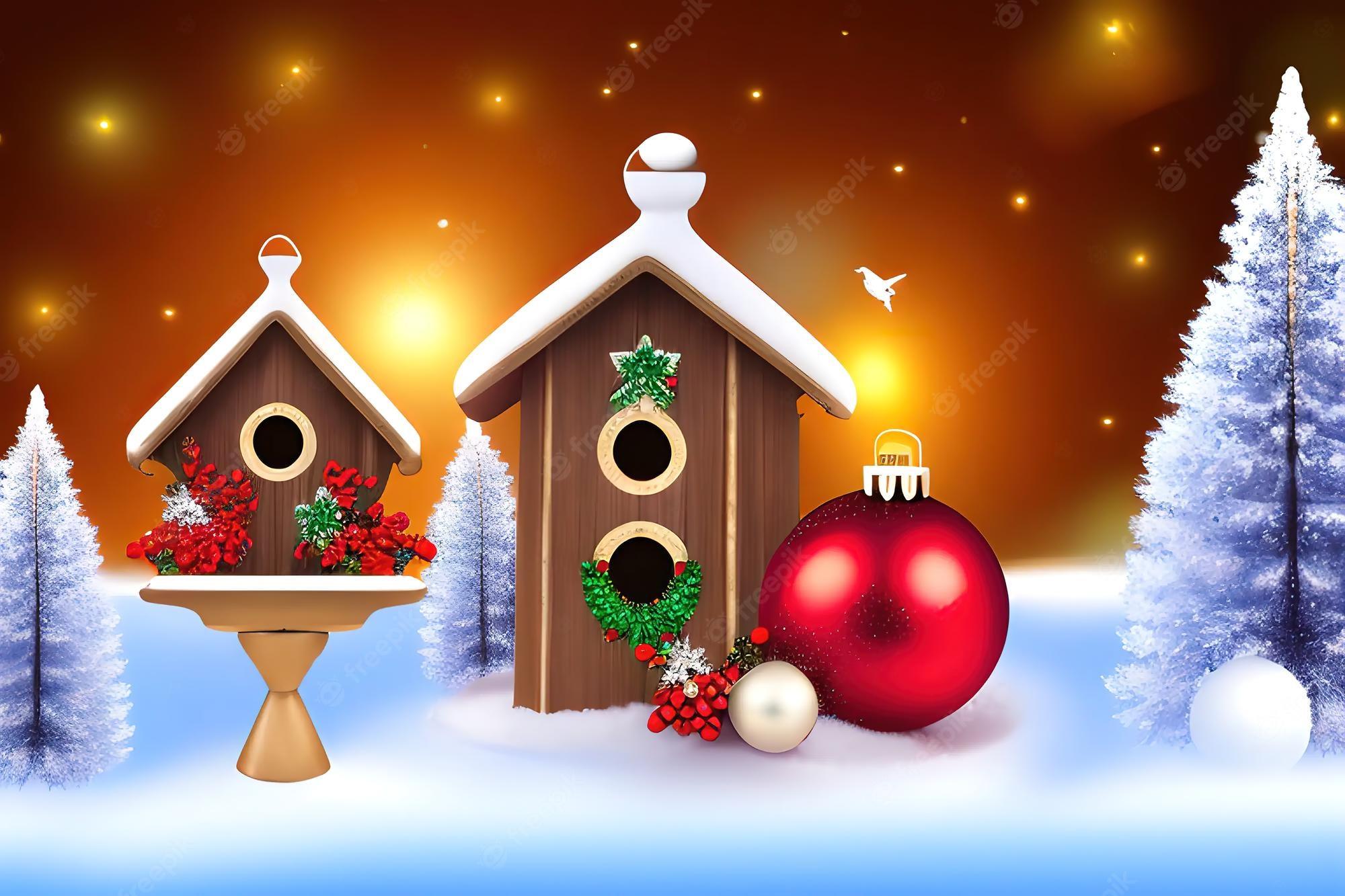 Christmas Bird Wallpapers - Top Free Christmas Bird Backgrounds ...