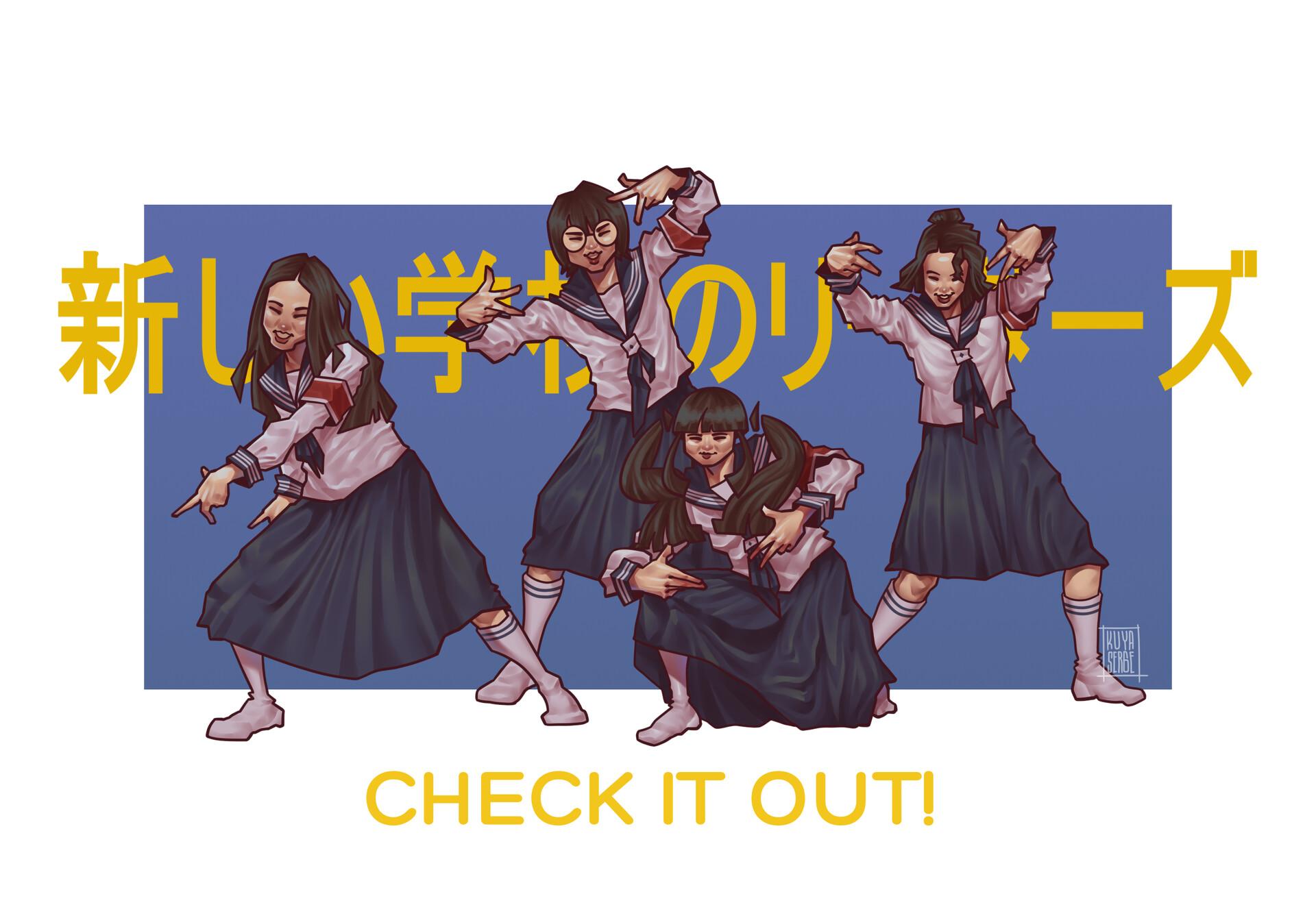 Atarashii Gakko Wallpapers - Top Free Atarashii Gakko Backgrounds ...