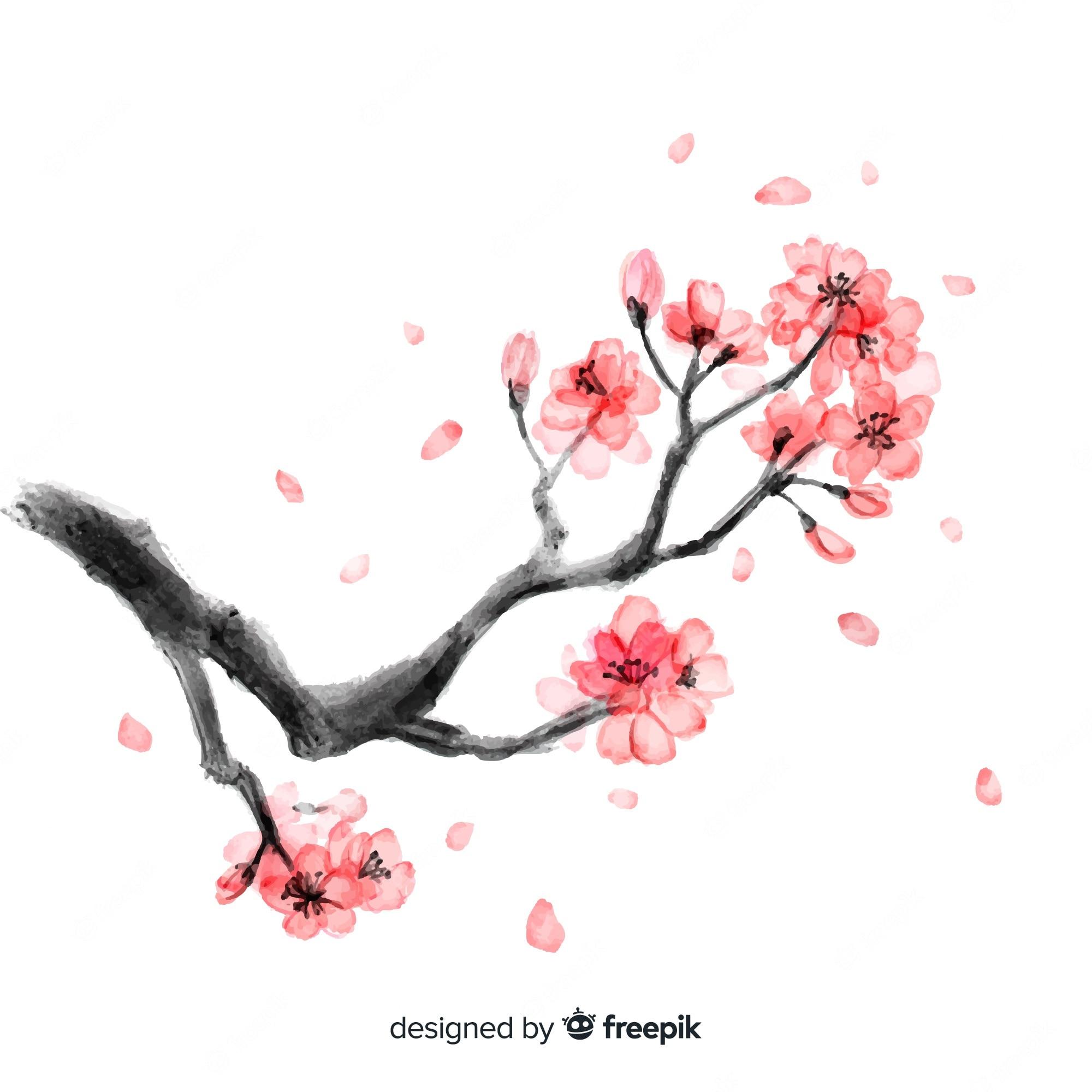 Japanese Art Pink Flower Wallpapers - Top Free Japanese Art Pink Flower ...