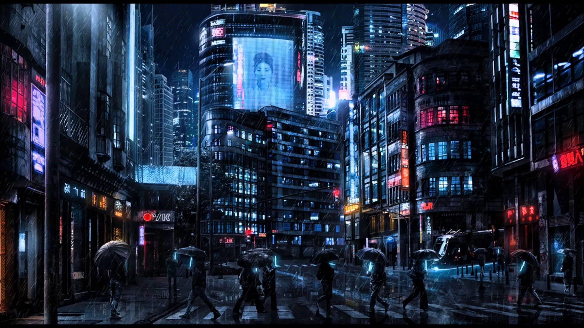 Dark City Art Wallpapers - Top Free Dark City Art Backgrounds ...