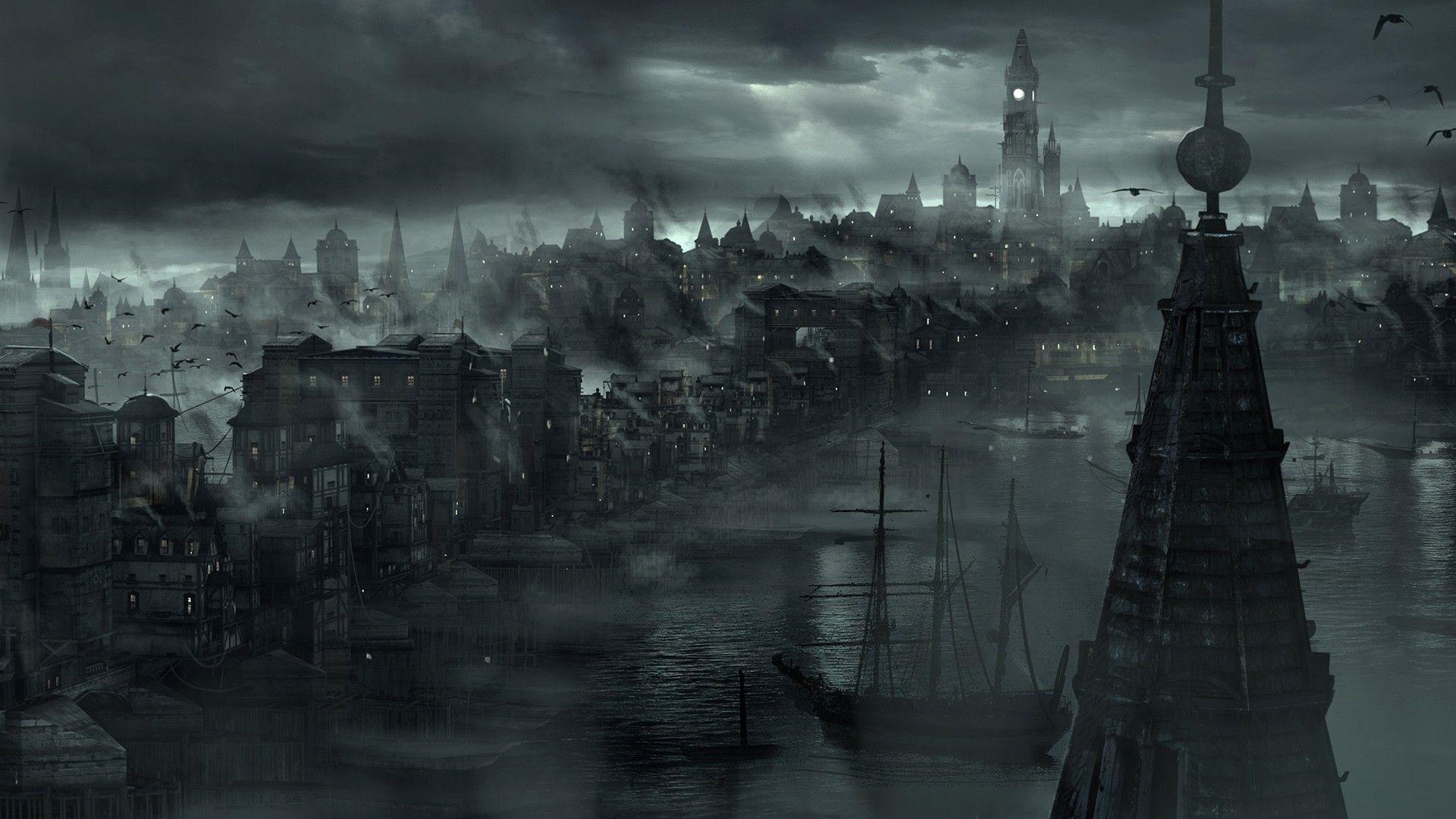 Dark City Art Wallpapers - Top Free Dark City Art Backgrounds ...