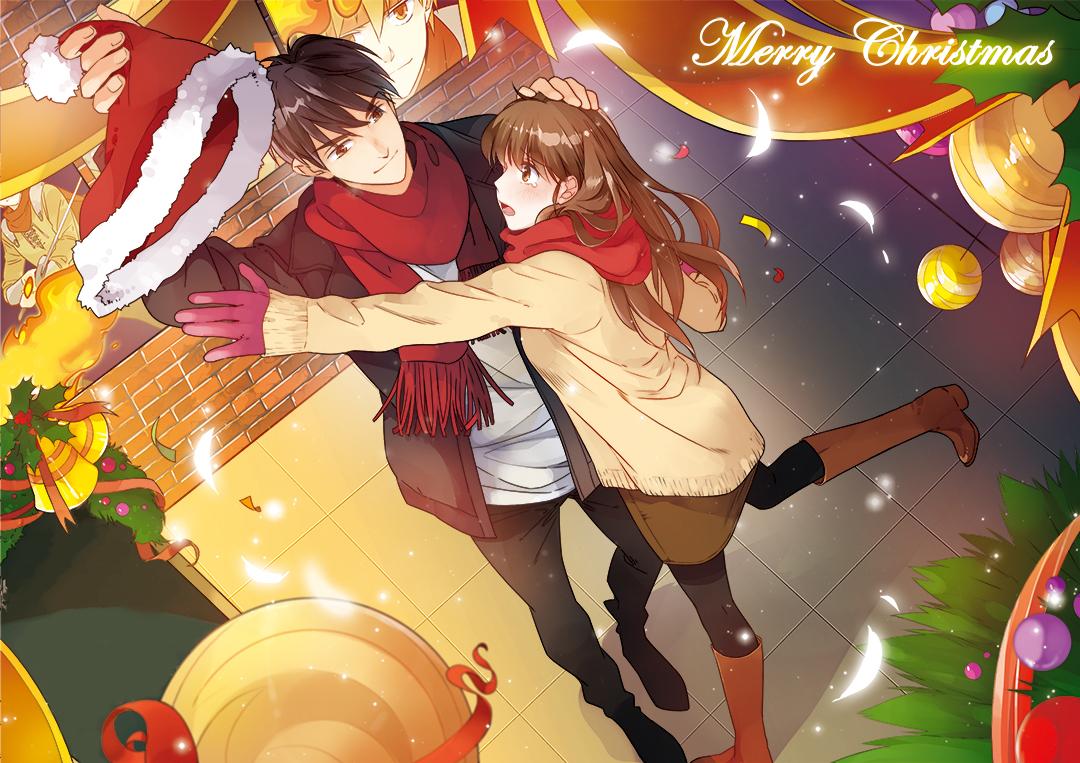 Christmas Anime Couple Wallpapers - Top Free Christmas Anime Couple ...