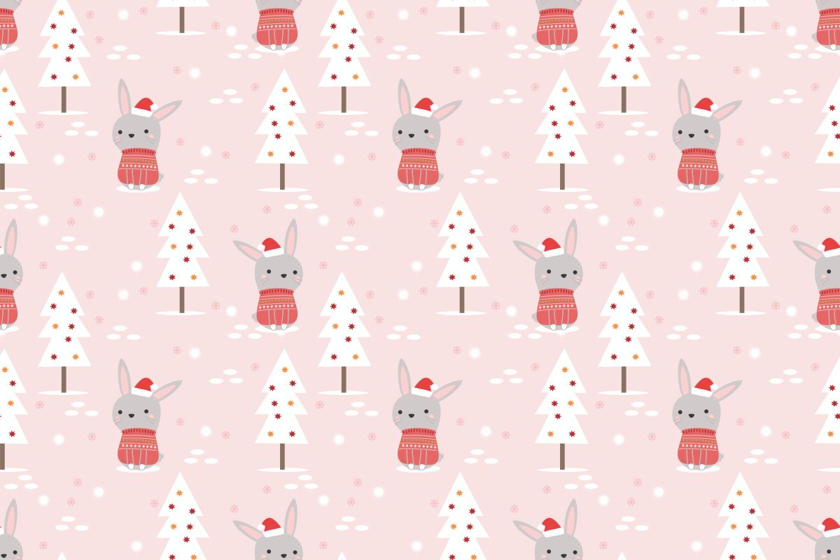 Christmas Bunny Wallpapers - Top Free Christmas Bunny Backgrounds ...