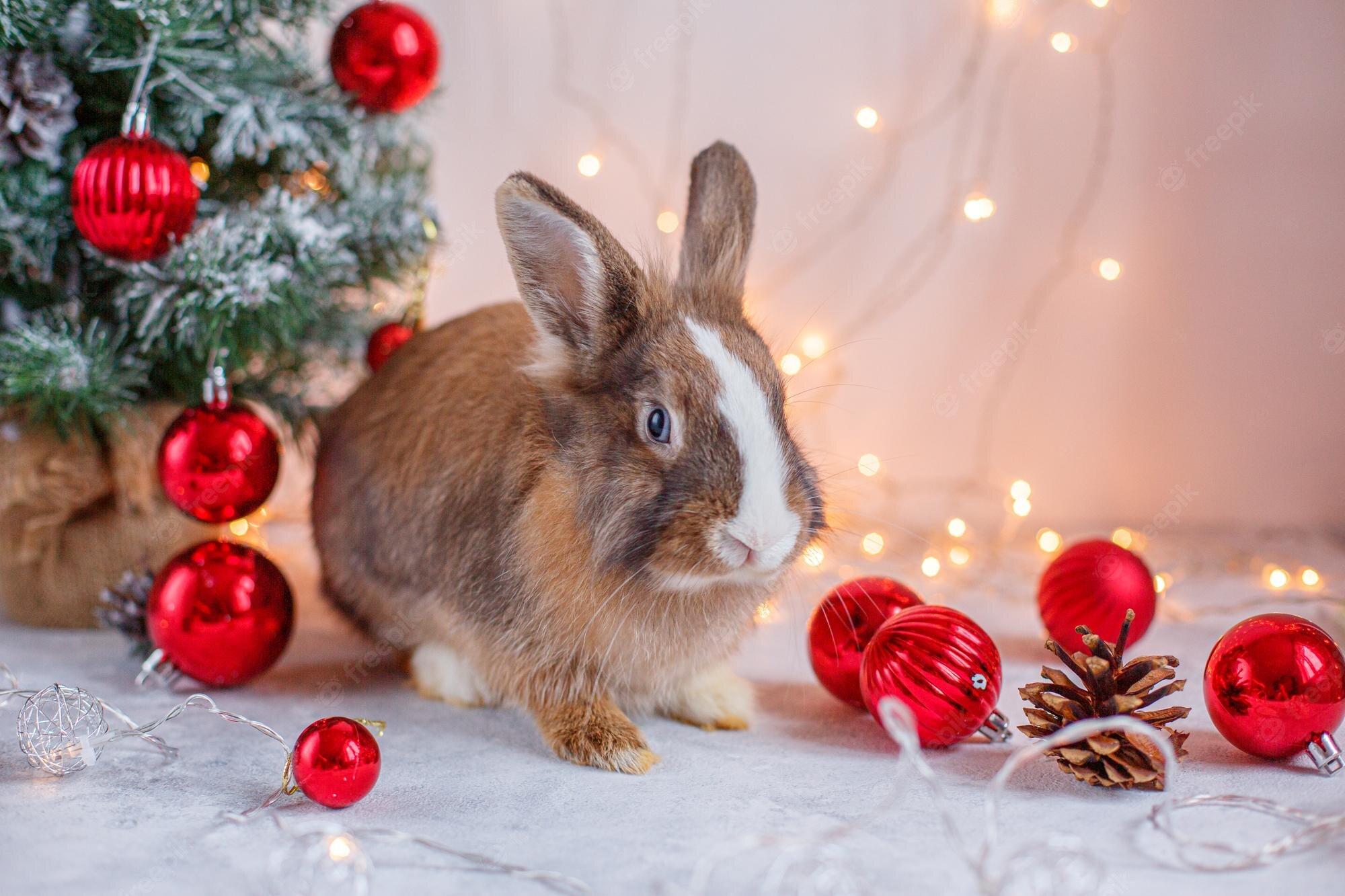 Christmas Bunny Wallpapers - Top Free Christmas Bunny Backgrounds ...