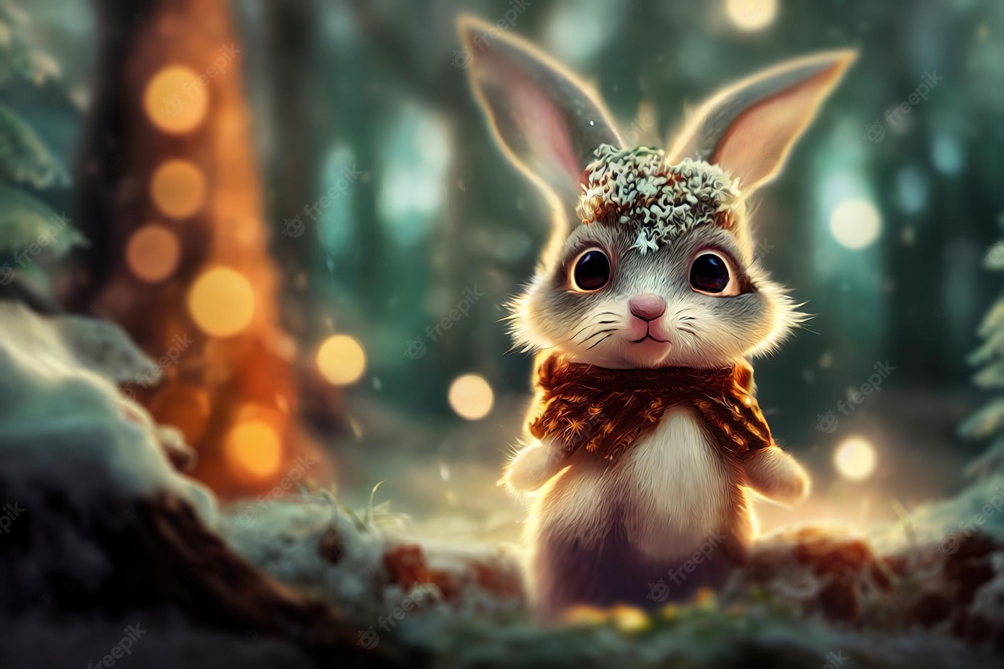 Christmas Bunny Wallpapers - Top Free Christmas Bunny Backgrounds ...