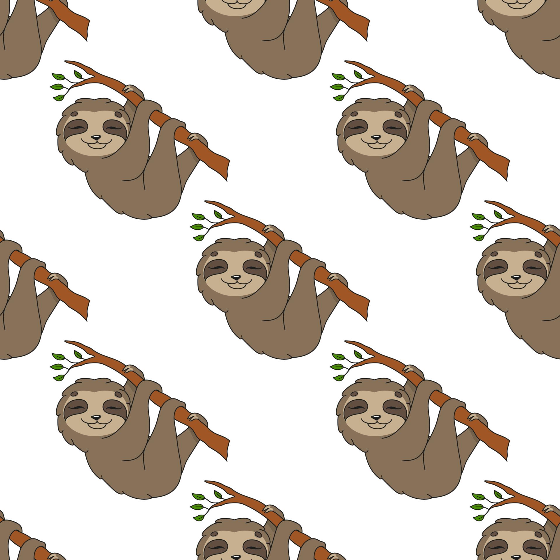 Cool Sloth Wallpapers - Top Free Cool Sloth Backgrounds - WallpaperAccess