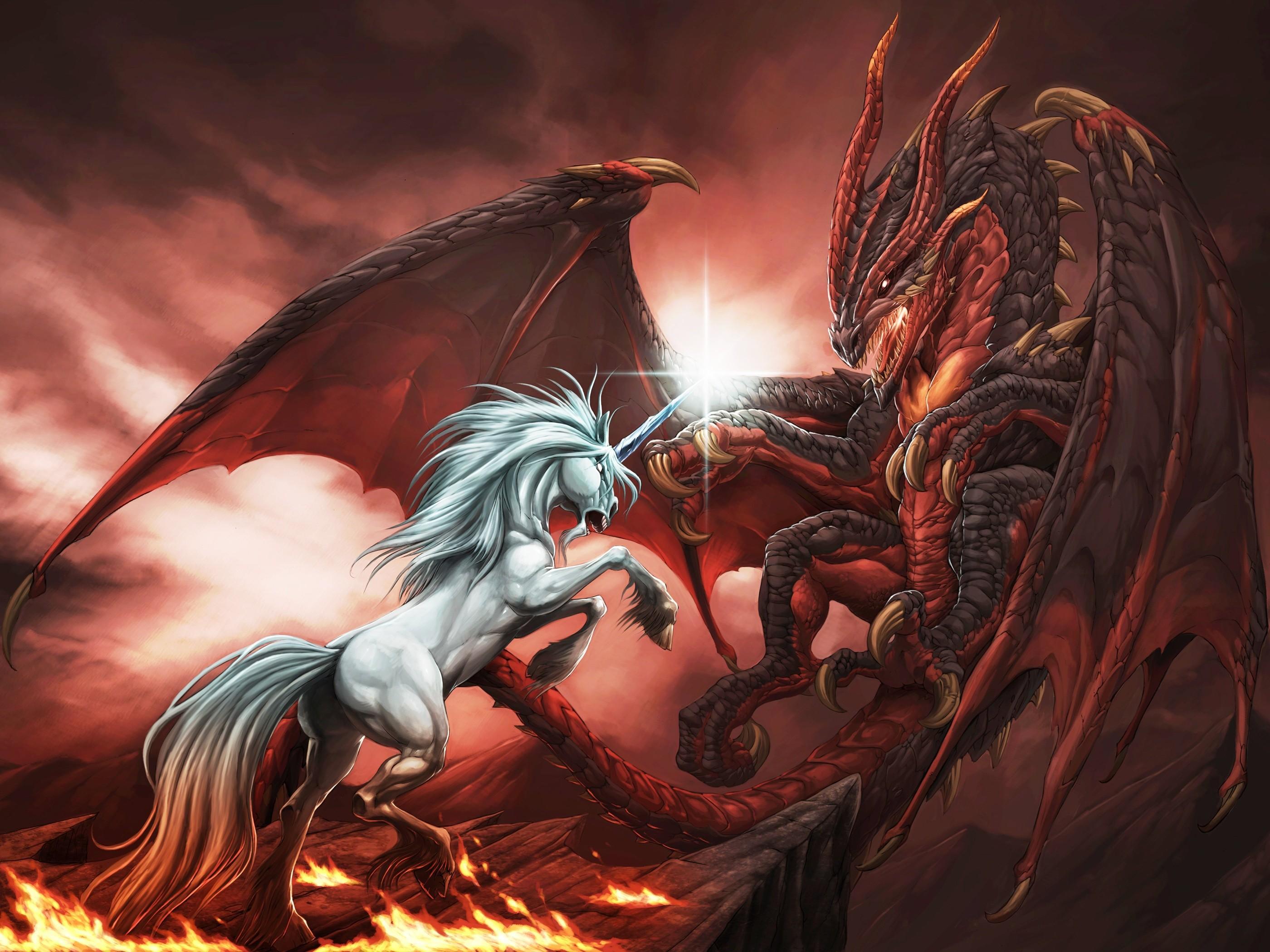 Horse and Dragon Wallpapers - Top Free Horse and Dragon Backgrounds ...