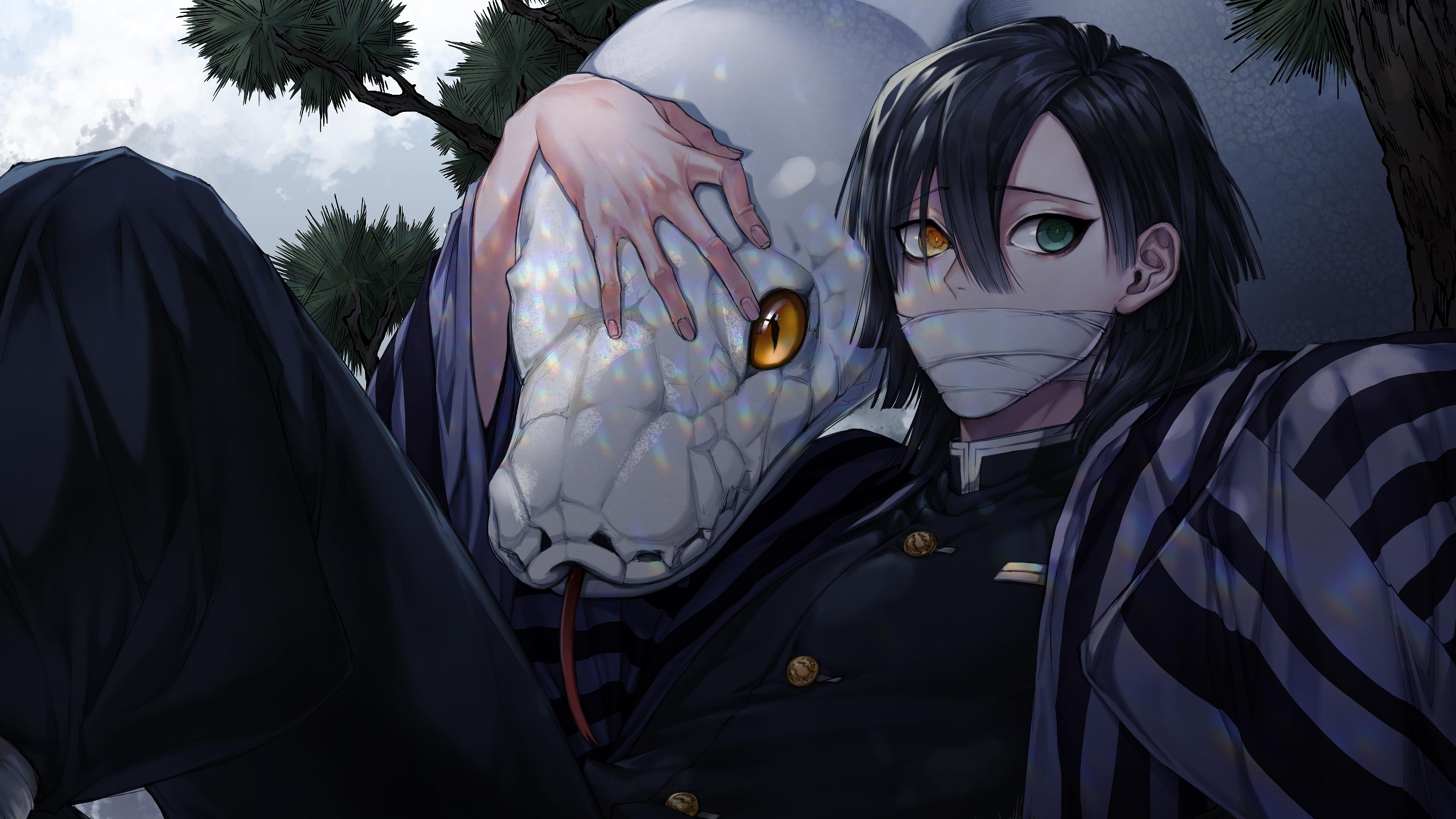 Demon Slayer Obanai Wallpapers - Top Free Demon Slayer Obanai ...