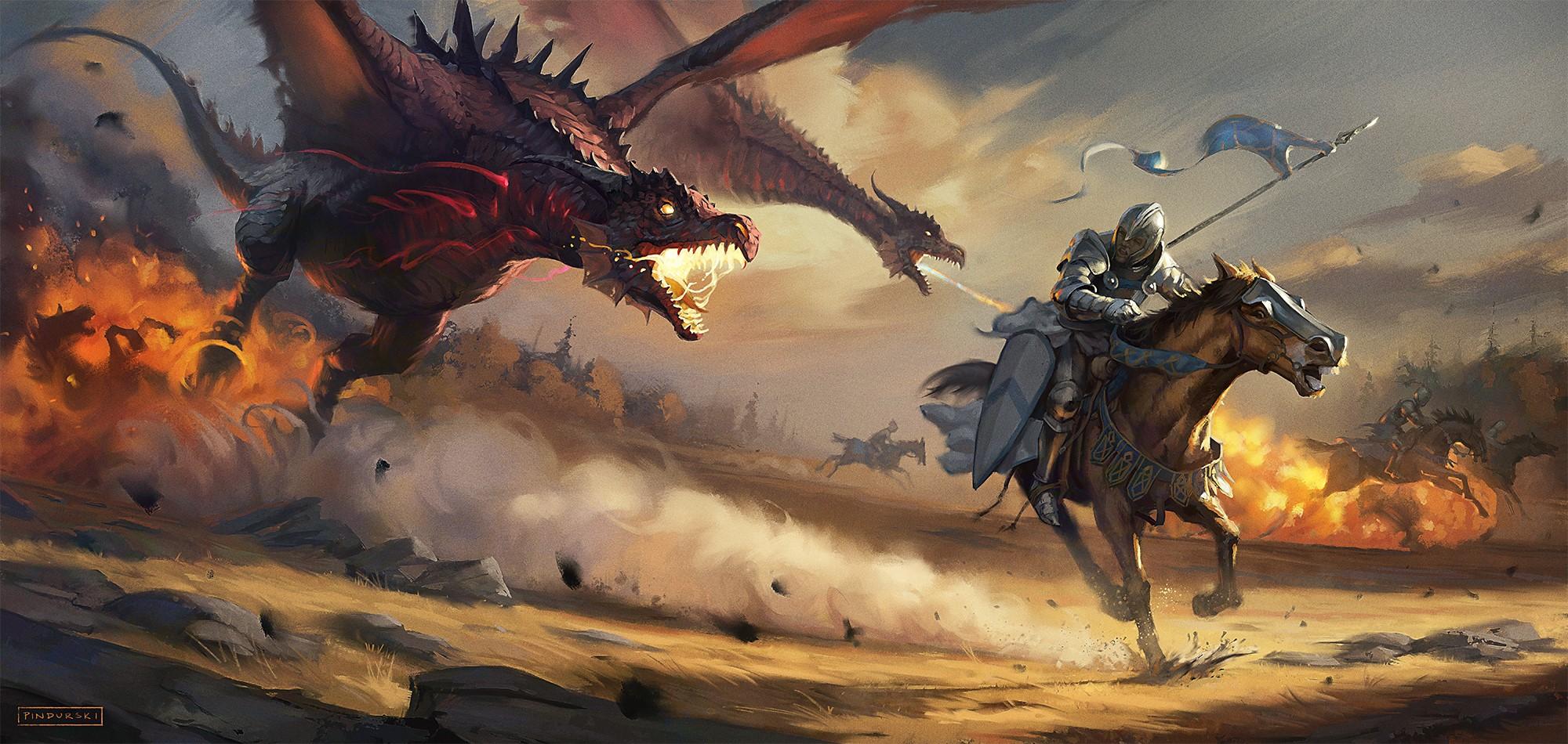 Horse and Dragon Wallpapers - Top Free Horse and Dragon Backgrounds ...