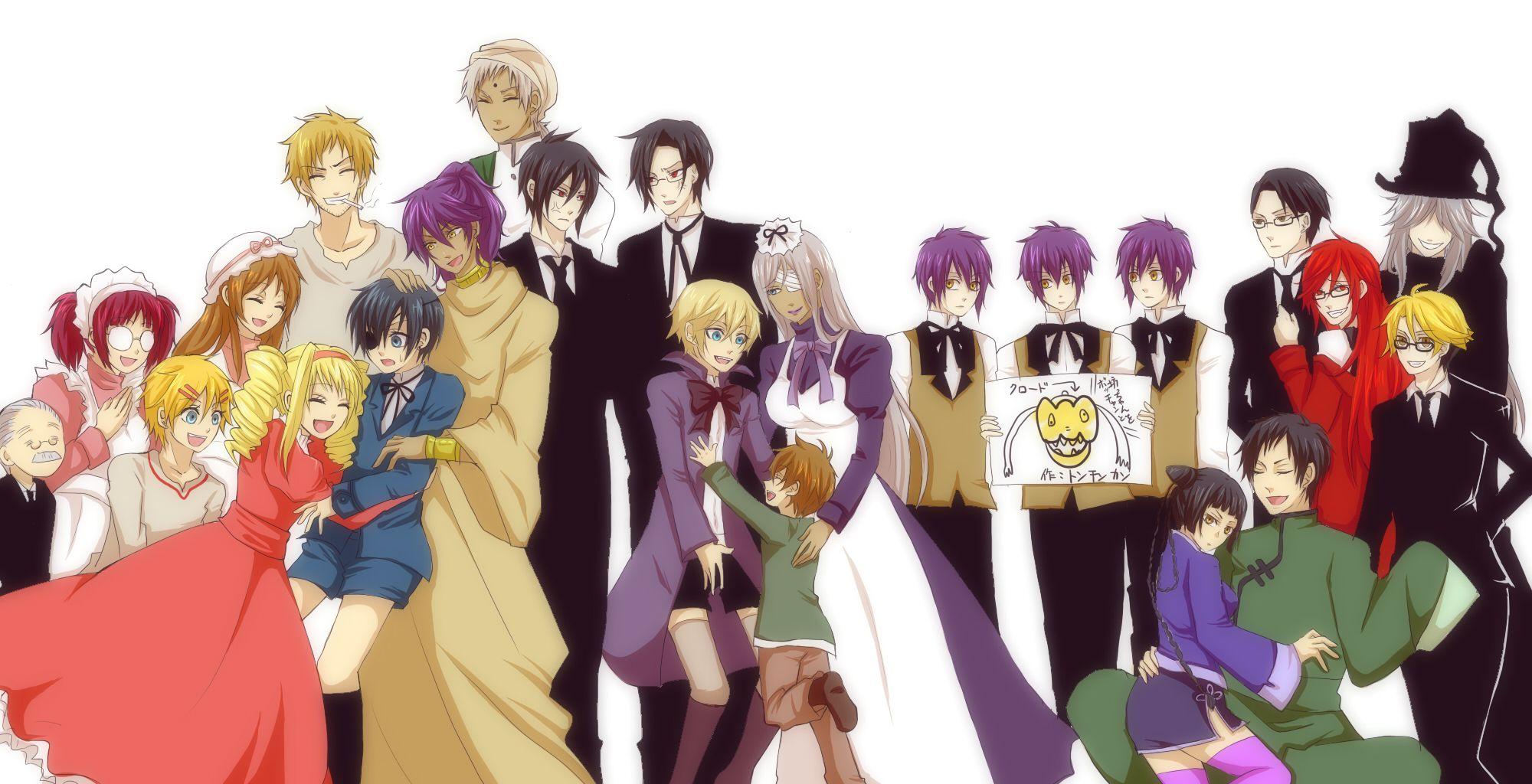 Black Butler Characters Wallpapers - Top Free Black Butler Characters ...