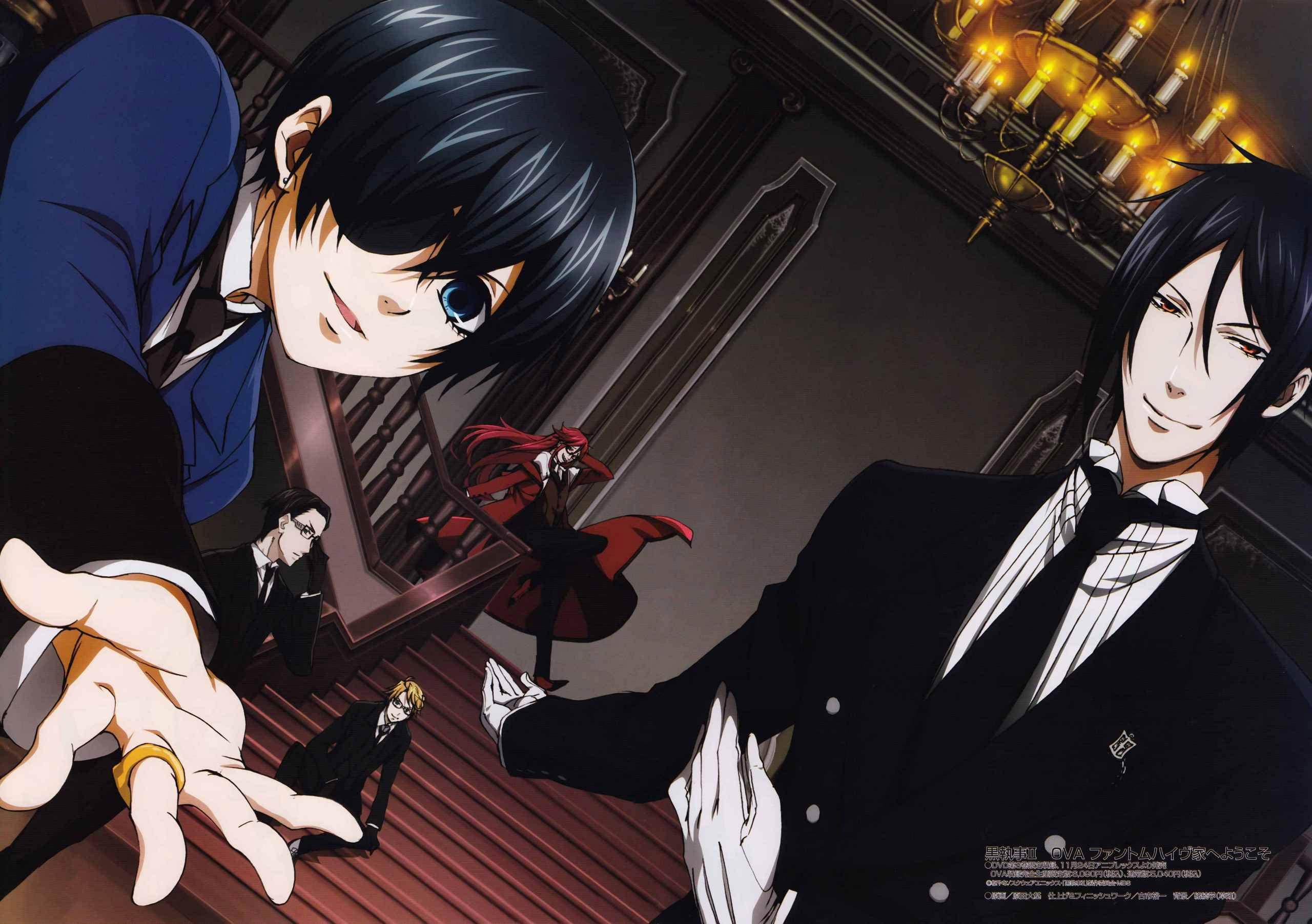 Black Butler Characters Wallpapers - Top Free Black Butler Characters ...