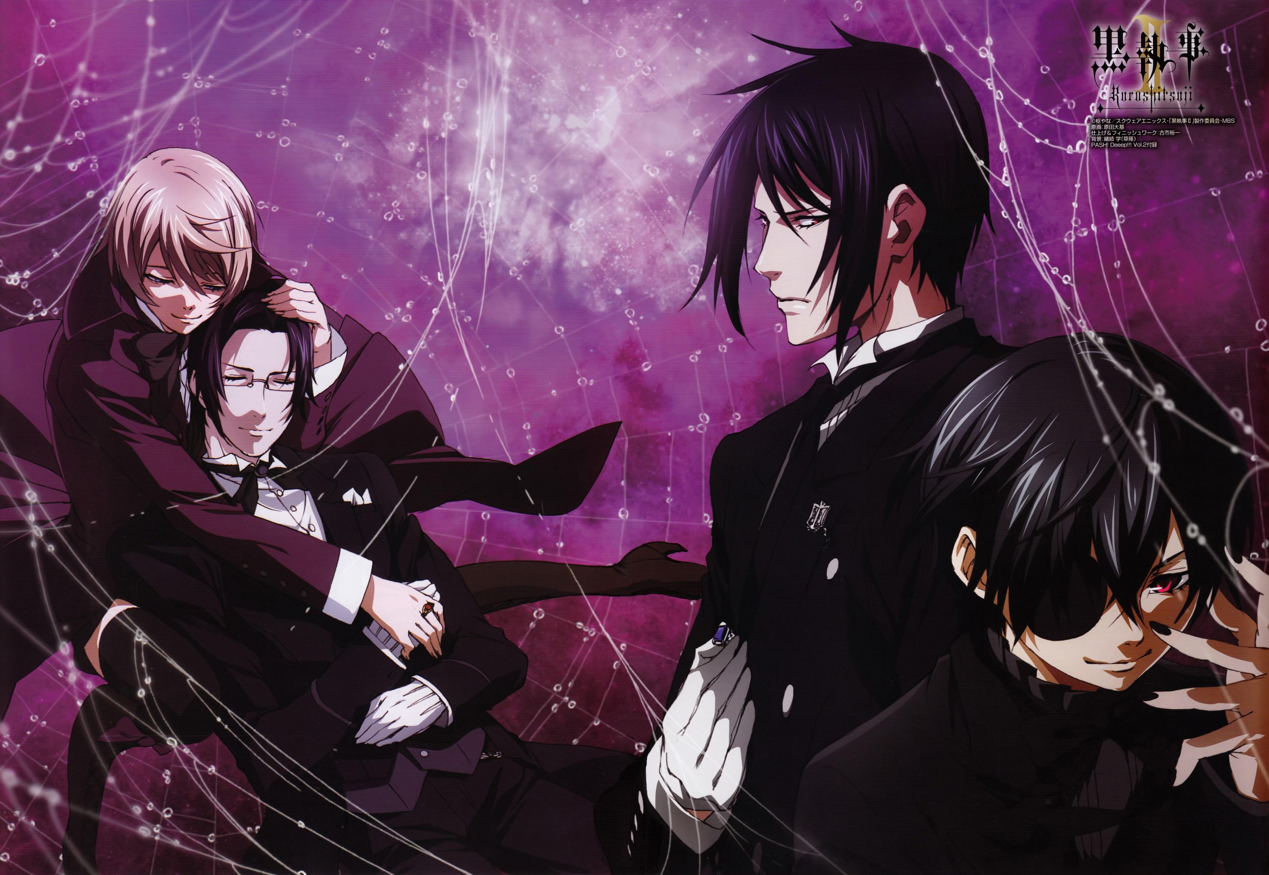 Black Butler Characters Wallpapers - Top Free Black Butler Characters ...