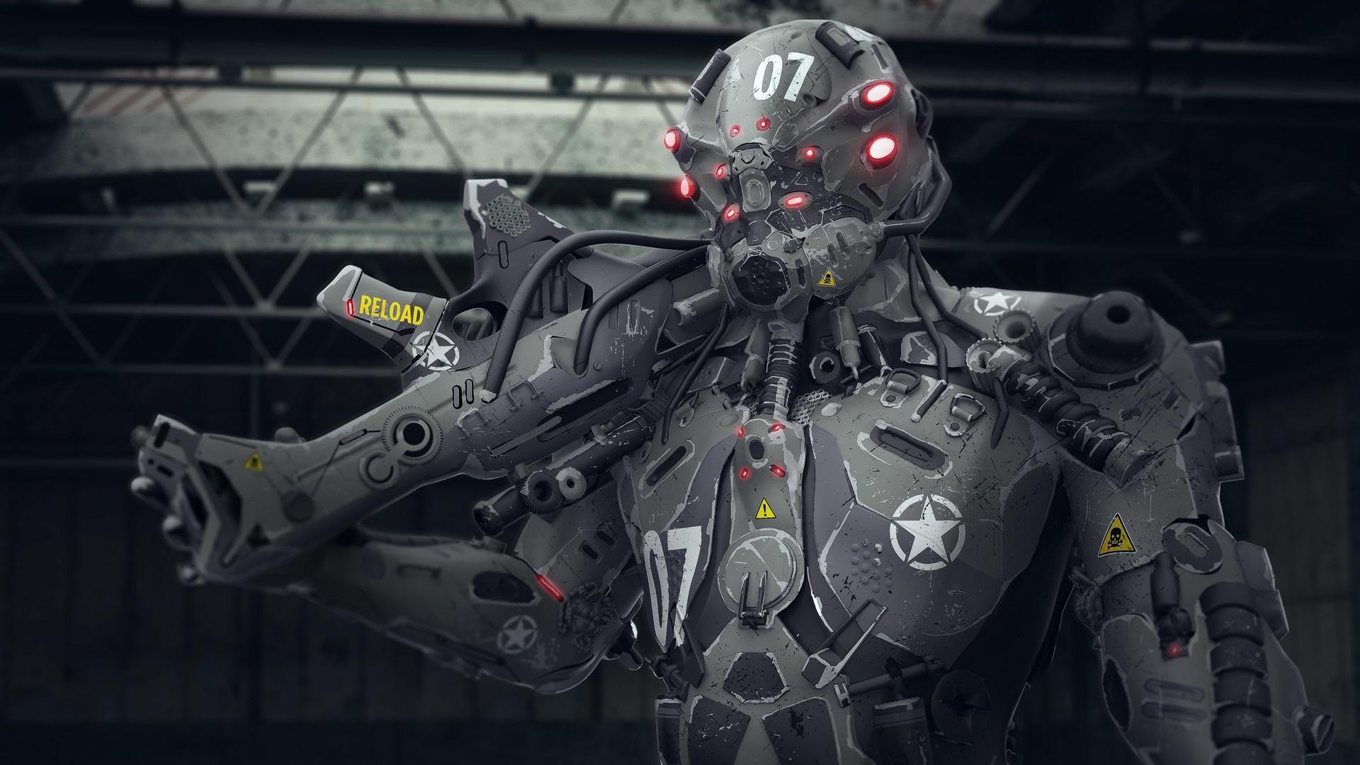 Robot Soldier Wallpapers - Top Free Robot Soldier Backgrounds ...