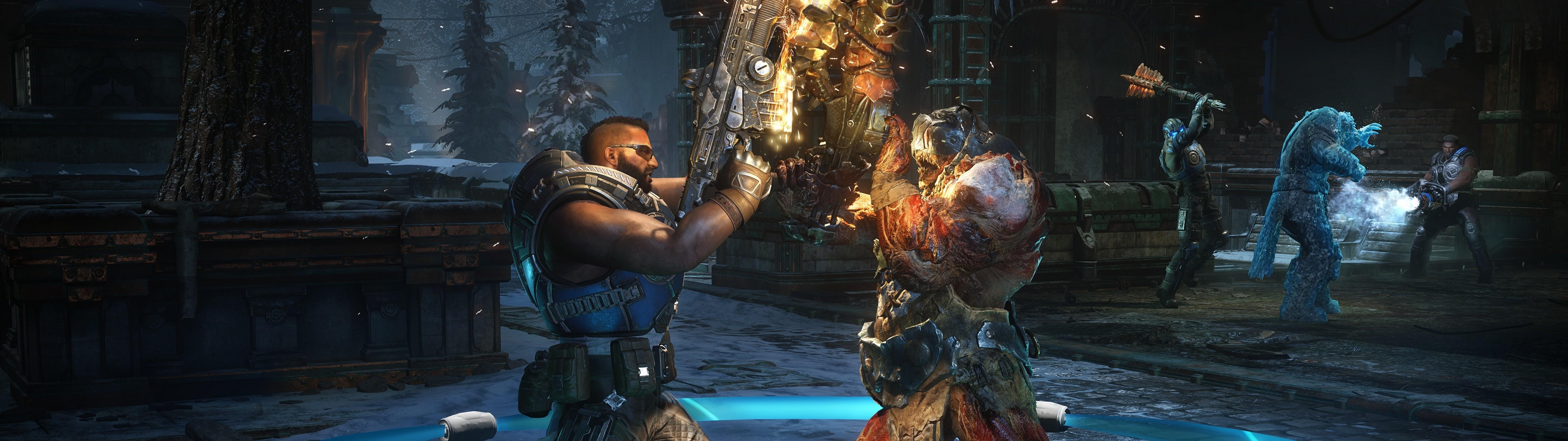 Gears of War Dual Monitor Wallpapers - Top Free Gears of War Dual ...