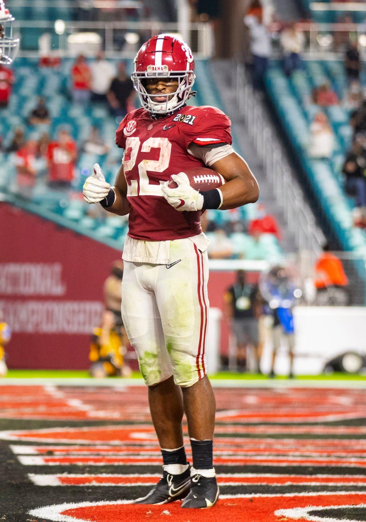 Najee Harris Wallpapers - Top Free Najee Harris Backgrounds ...