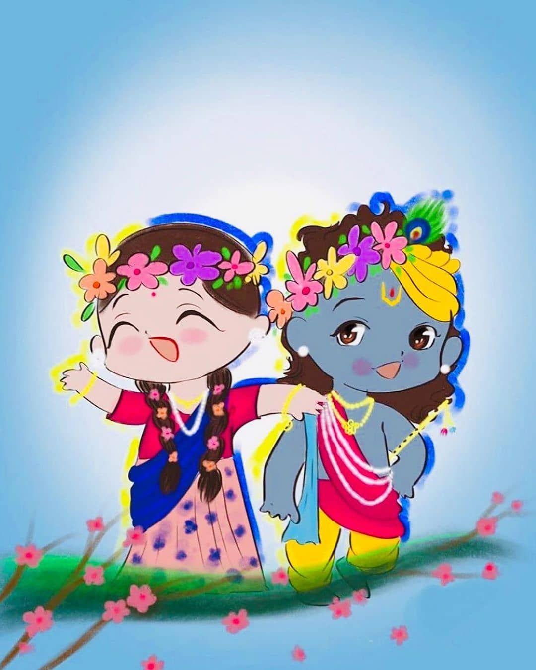 Little Radha Krishna Wallpapers - Top Free Little Radha Krishna ...