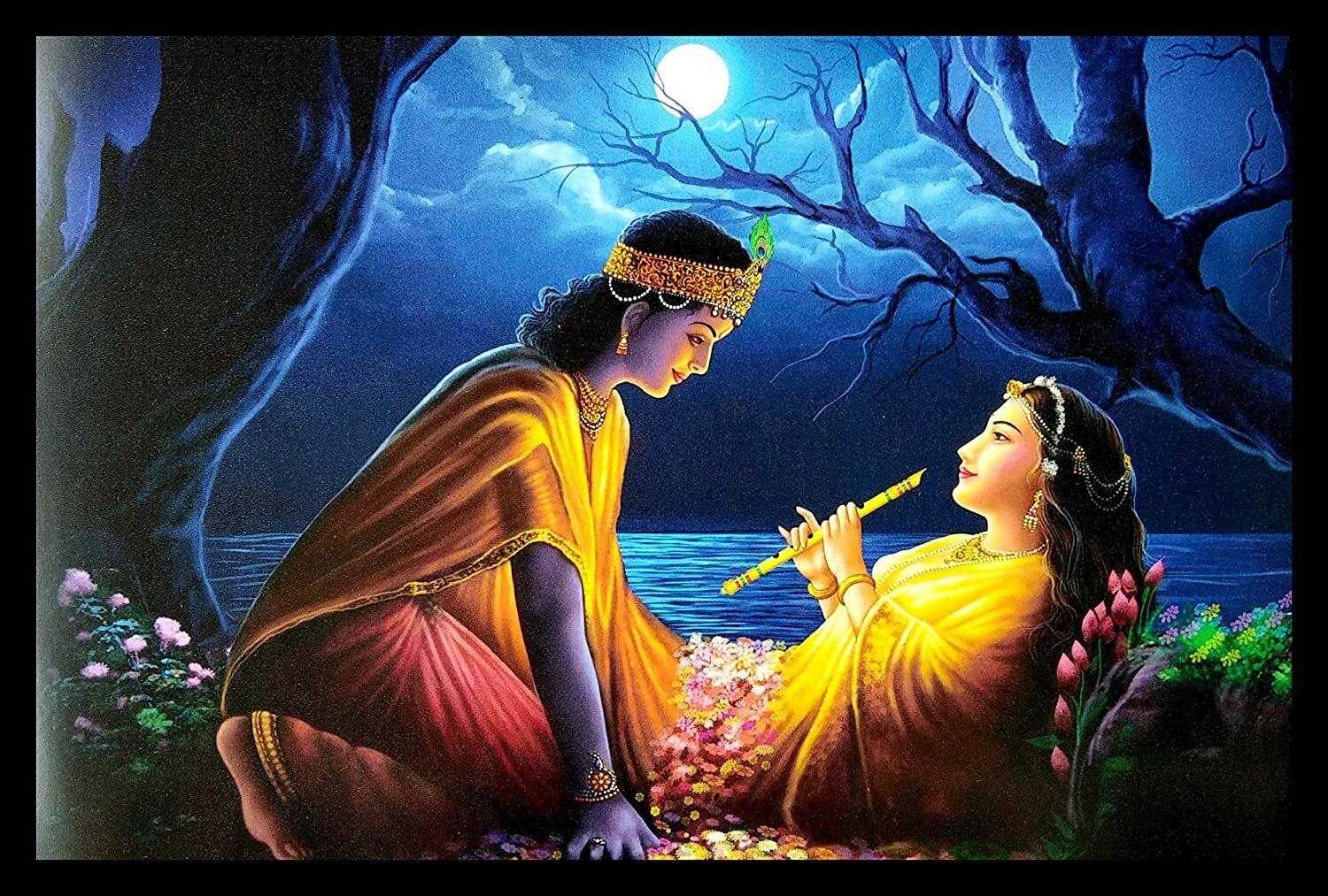 Radha Krishna Romantic Wallpapers - Top Free Radha Krishna Romantic ...