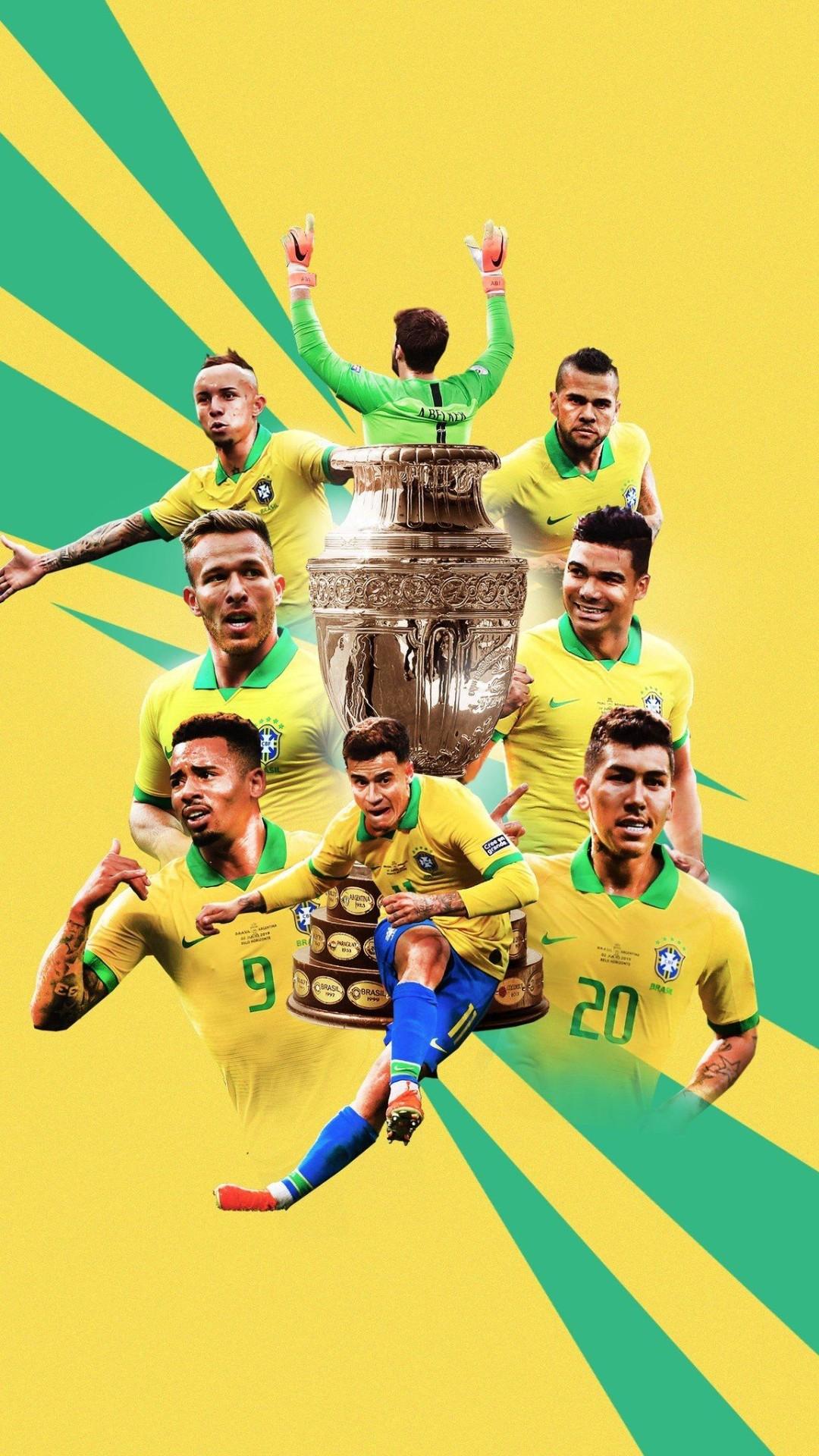 Brazil Football Team Wallpapers - Top Free Brazil Football Team ...