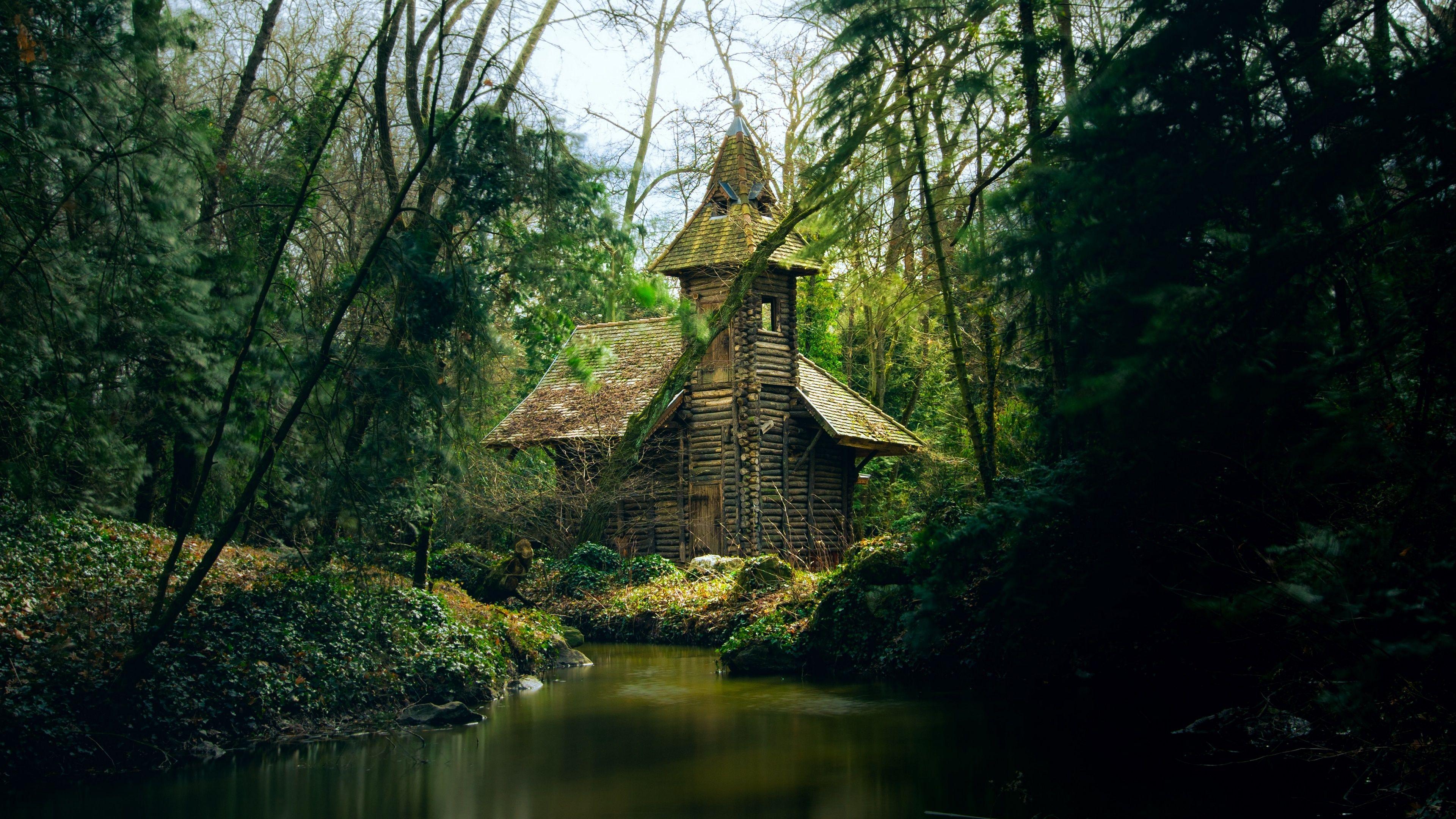 Forest Cottage Wallpapers - Top Free Forest Cottage Backgrounds ...