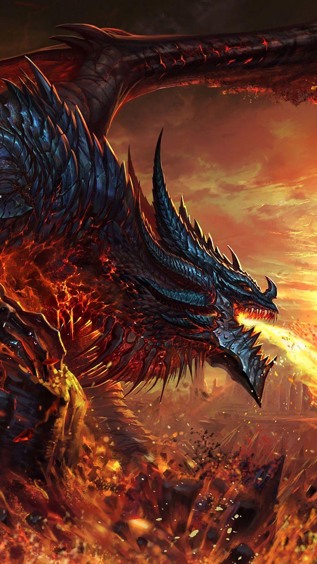 Portrait Dragon Wallpapers - Top Free Portrait Dragon Backgrounds ...