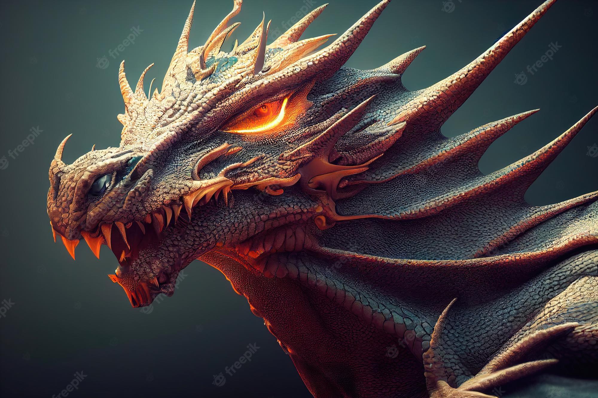 Portrait Dragon Wallpapers - Top Free Portrait Dragon Backgrounds ...
