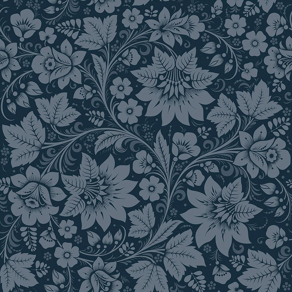Navy Blue Floral Wallpapers - Top Free Navy Blue Floral Backgrounds ...