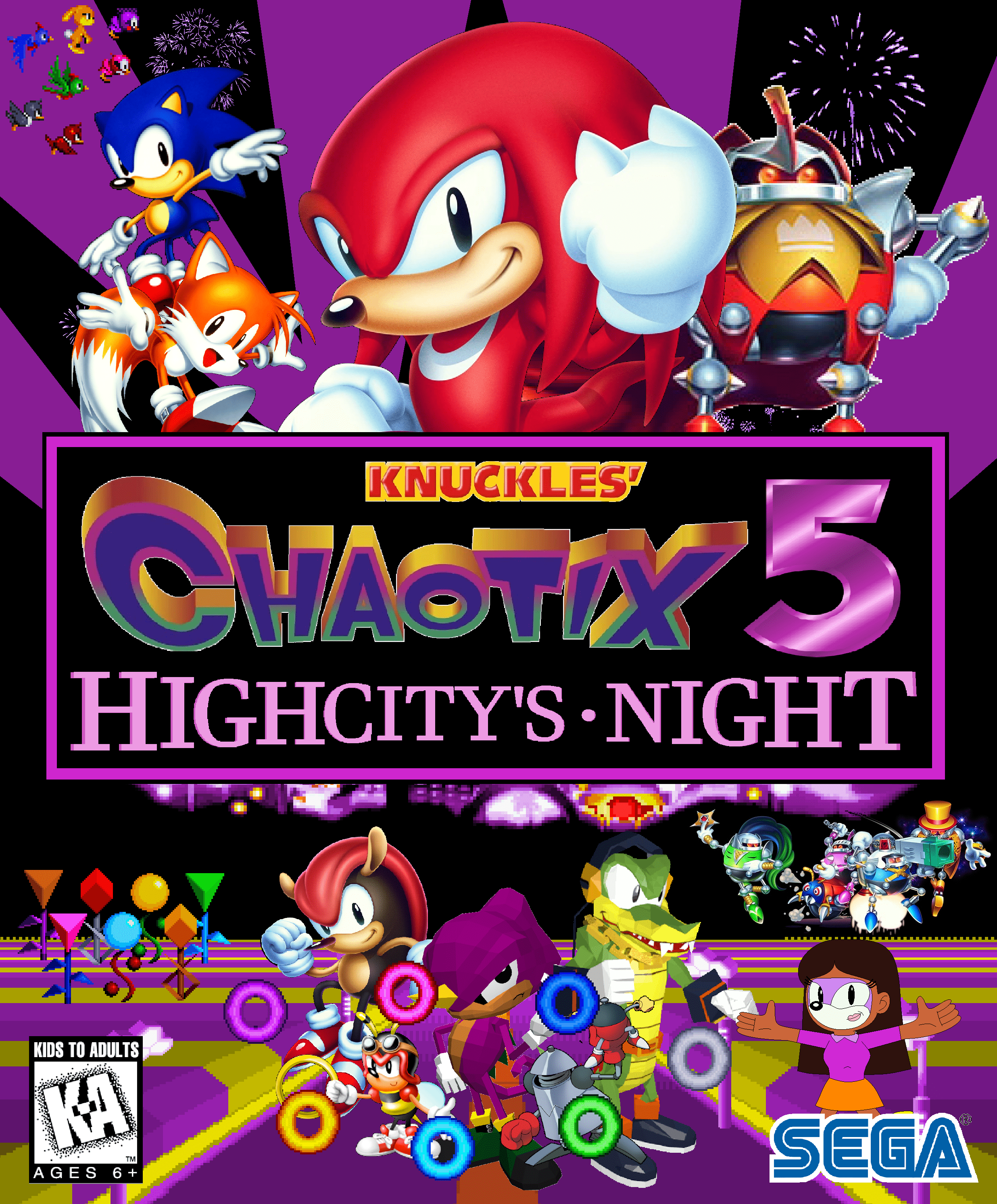 Knuckles Chaotix Wallpapers - Top Free Knuckles Chaotix Backgrounds ...