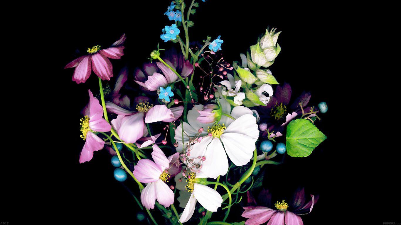 Dark Flowers Desktop Wallpapers - Top Free Dark Flowers Desktop ...