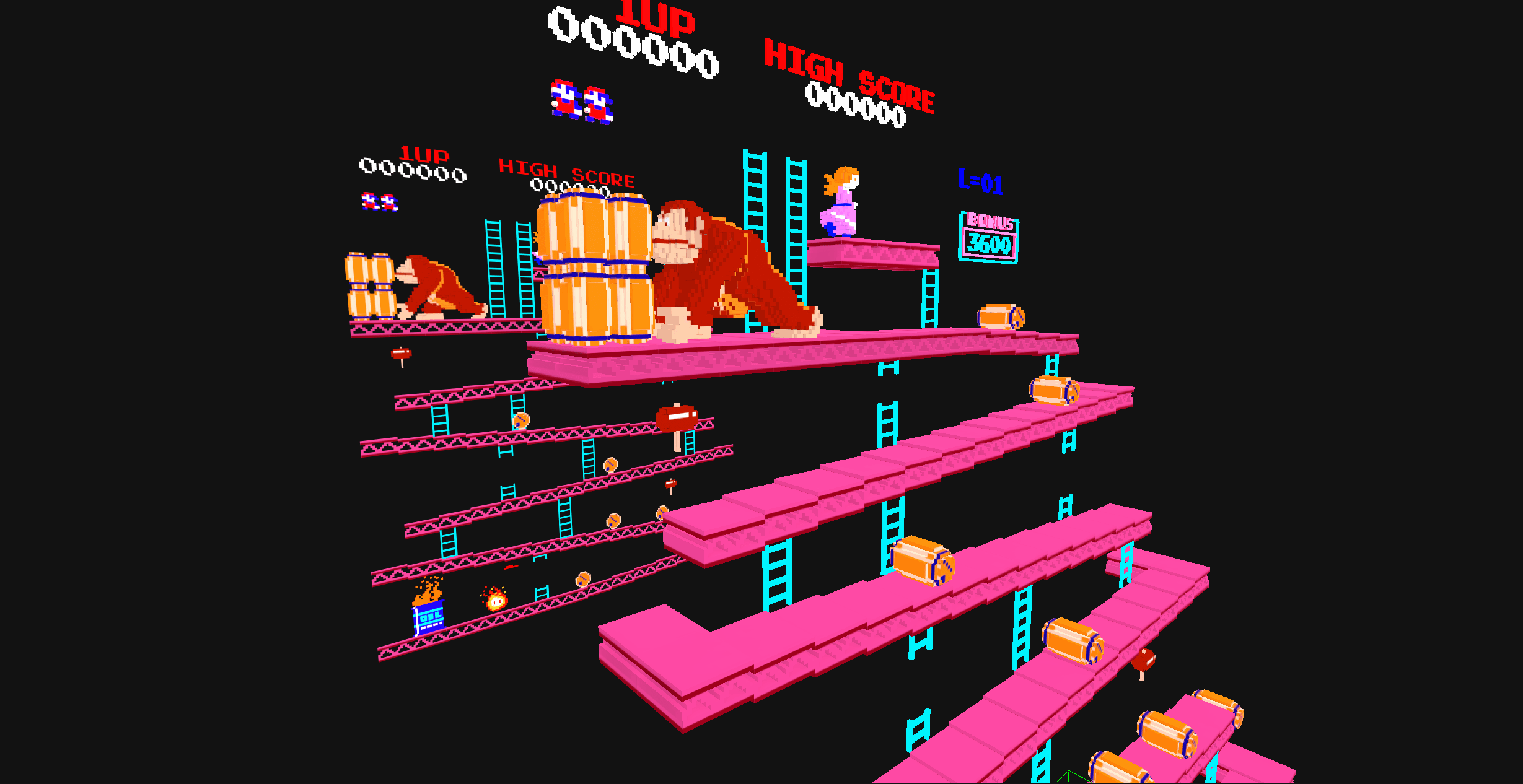 Classic Donkey Kong Wallpapers - Top Free Classic Donkey Kong ...