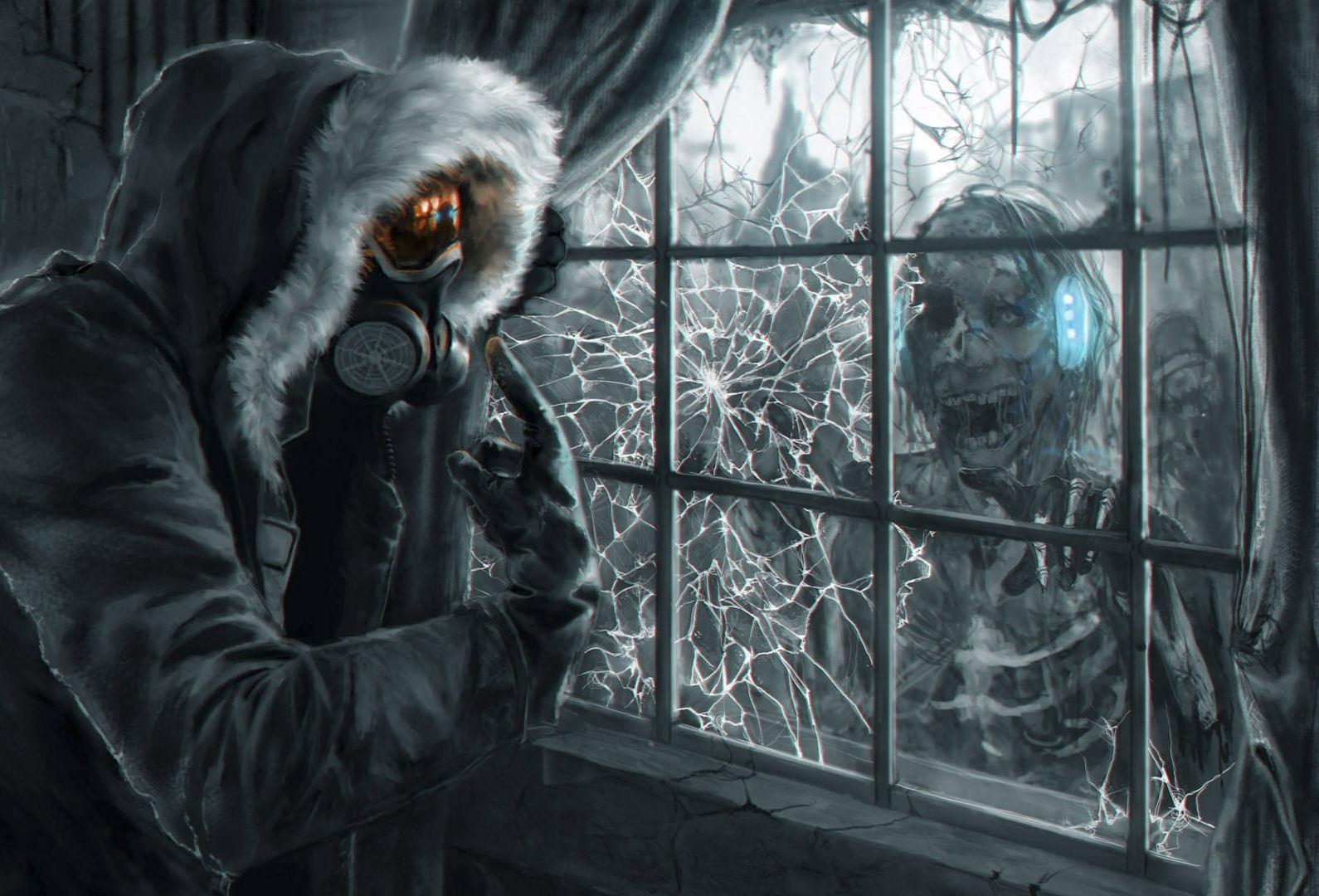 Scary Gas Mask Wallpapers - Top Free Scary Gas Mask Backgrounds ...