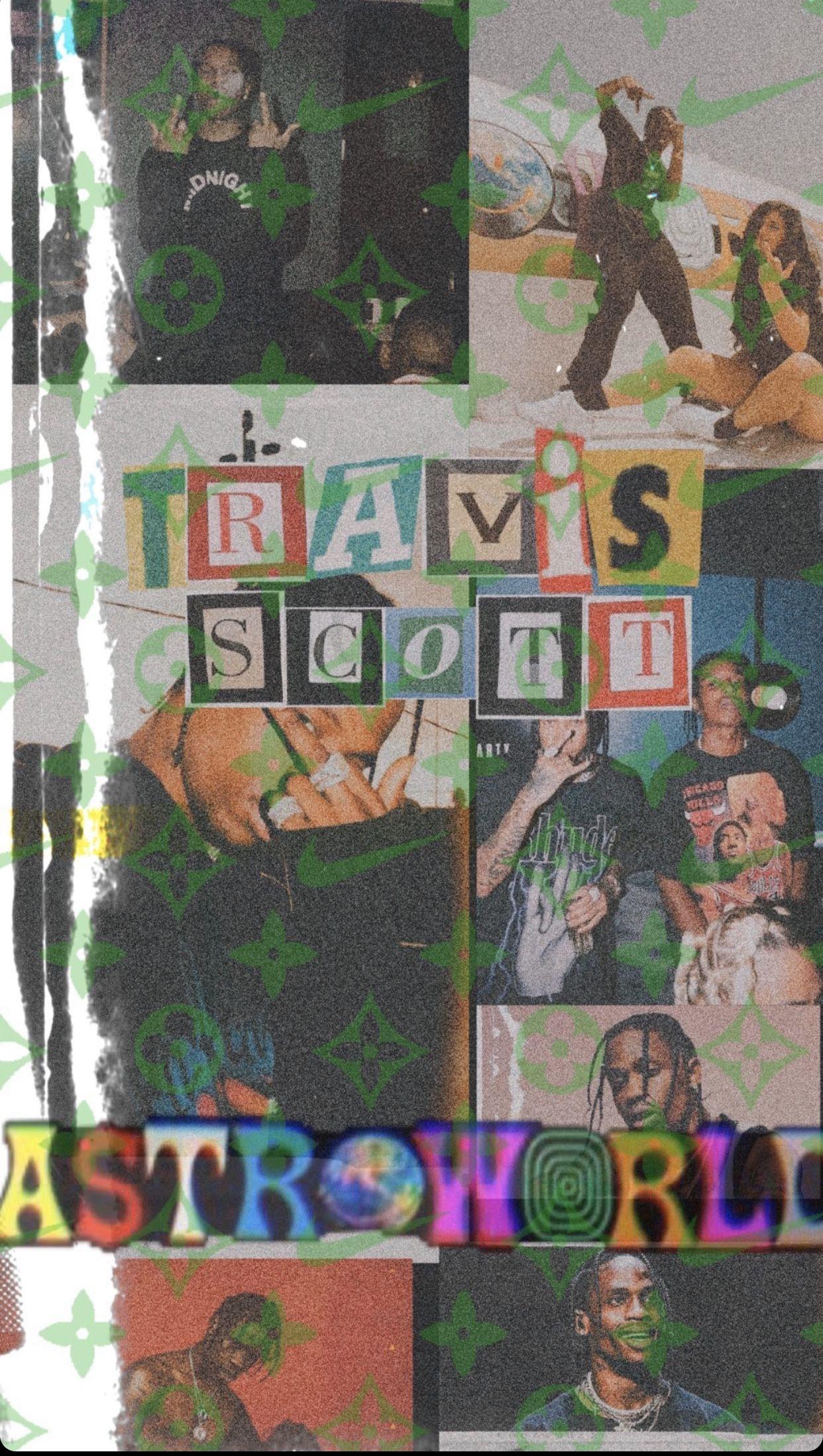 Travis Scott Collage Wallpapers - Top Free Travis Scott Collage ...