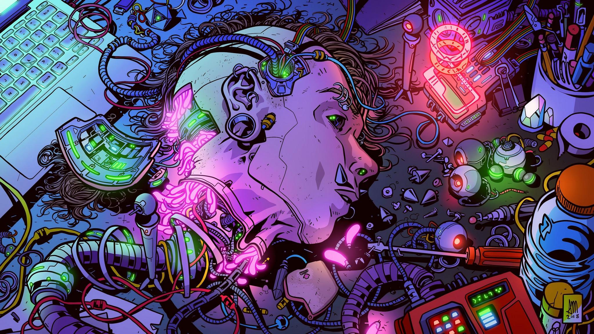 Cyber Digital Wallpapers - Top Free Cyber Digital Backgrounds ...