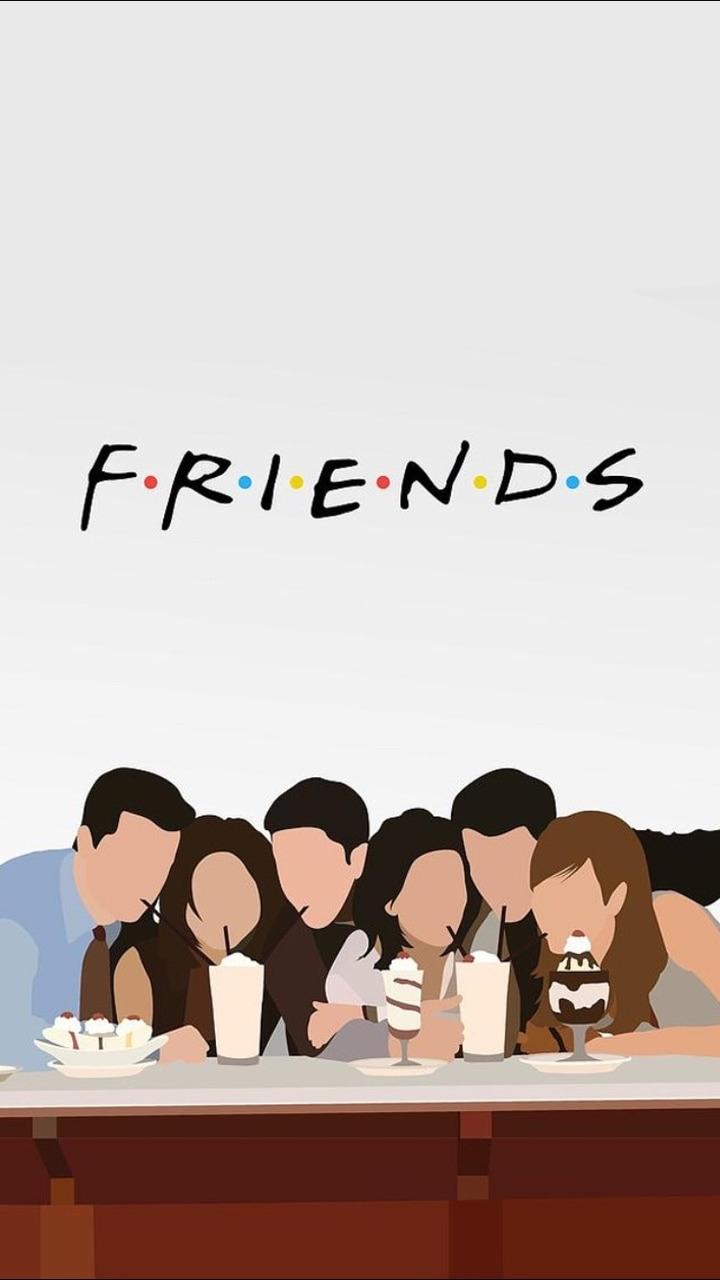 Friends TV Show Cartoon Wallpapers - Top Free Friends TV Show Cartoon ...