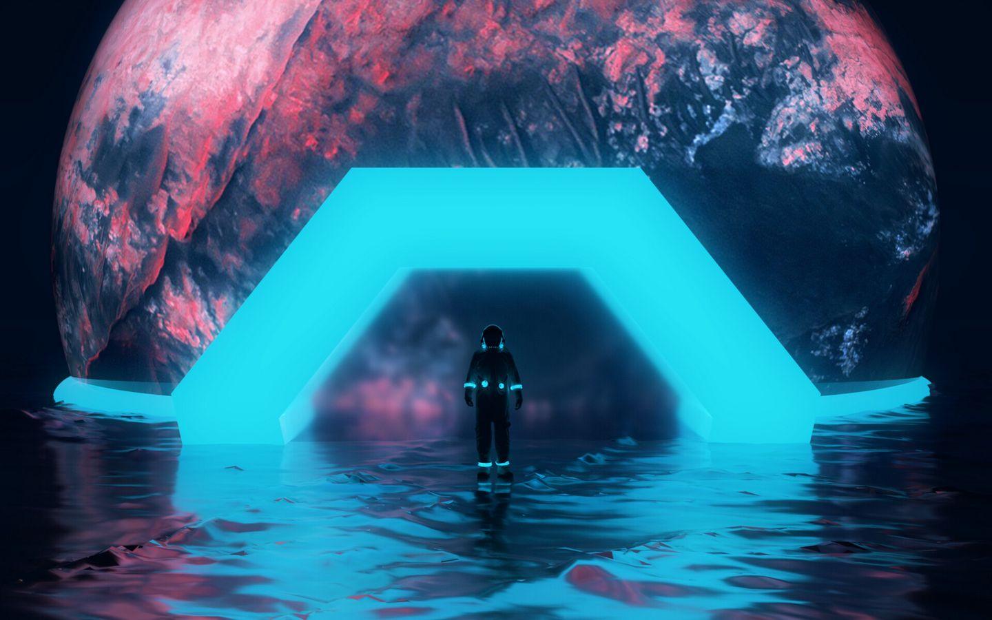 Neon Water Wallpapers - Top Free Neon Water Backgrounds - WallpaperAccess