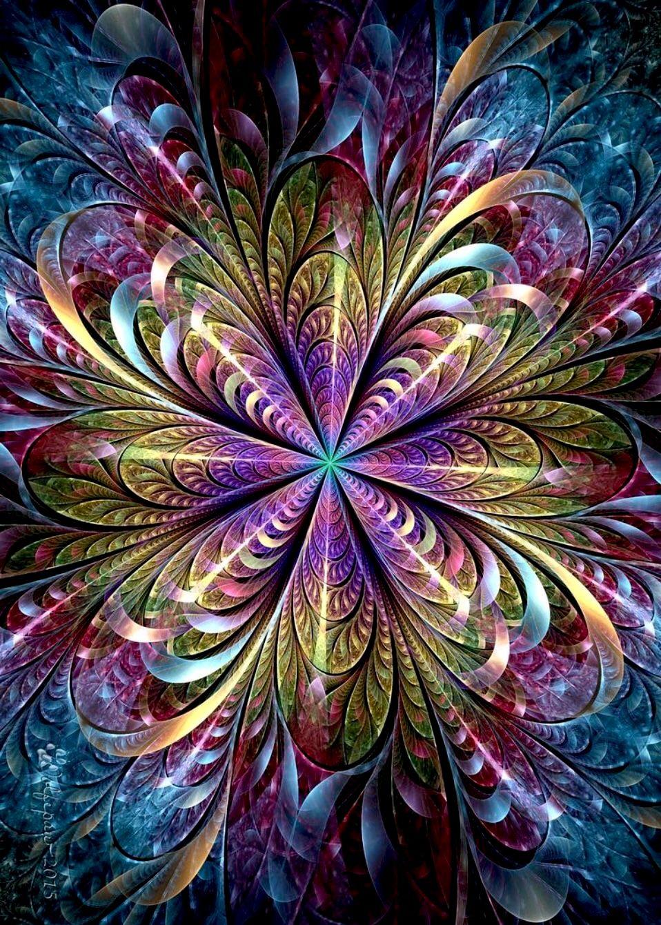 Colorful Fractal Art Wallpapers - Top Free Colorful Fractal Art ...