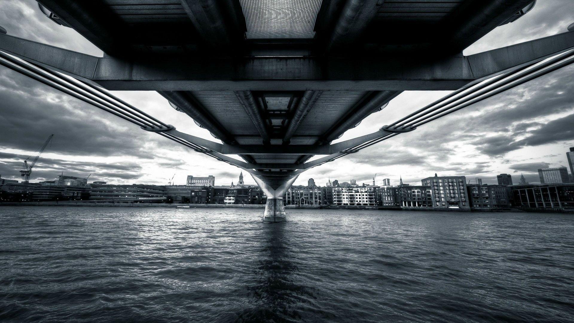 Bridge Black and White Wallpapers - Top Free Bridge Black and White ...