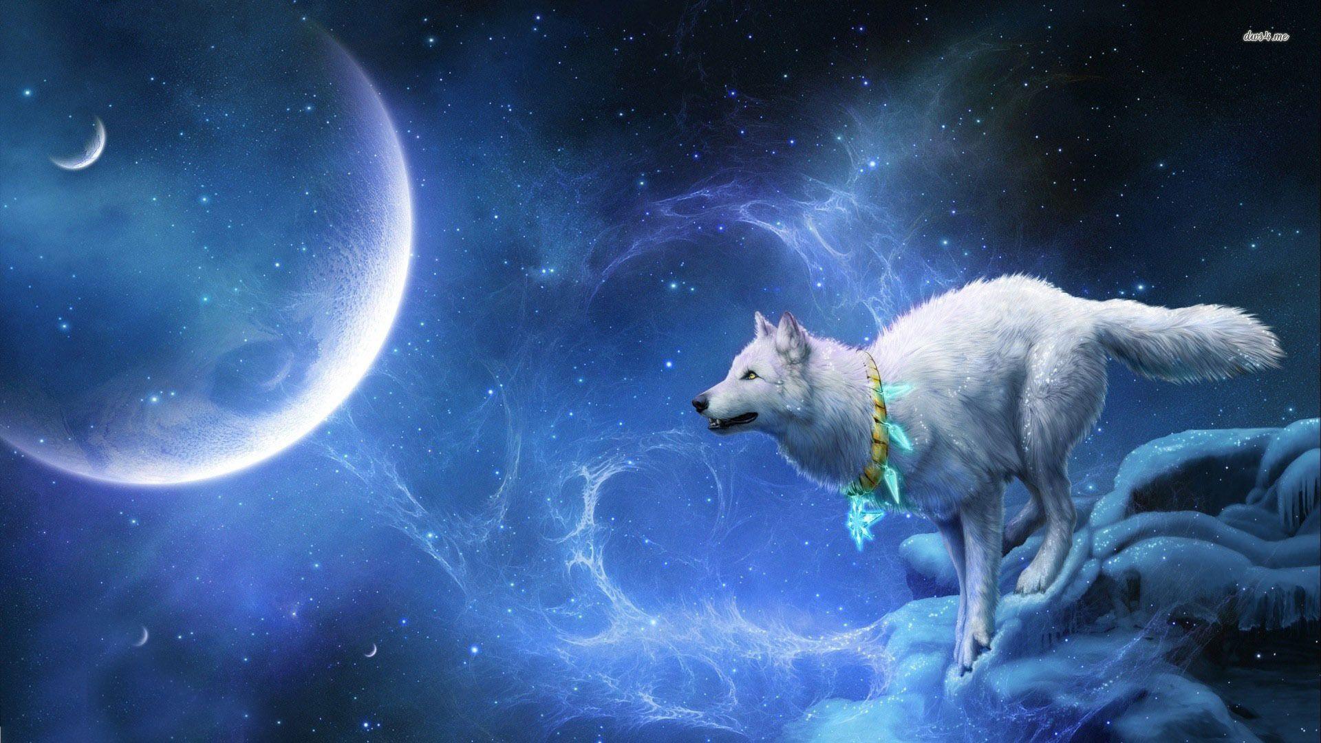 Star Wolf Wallpapers - Top Free Star Wolf Backgrounds - WallpaperAccess