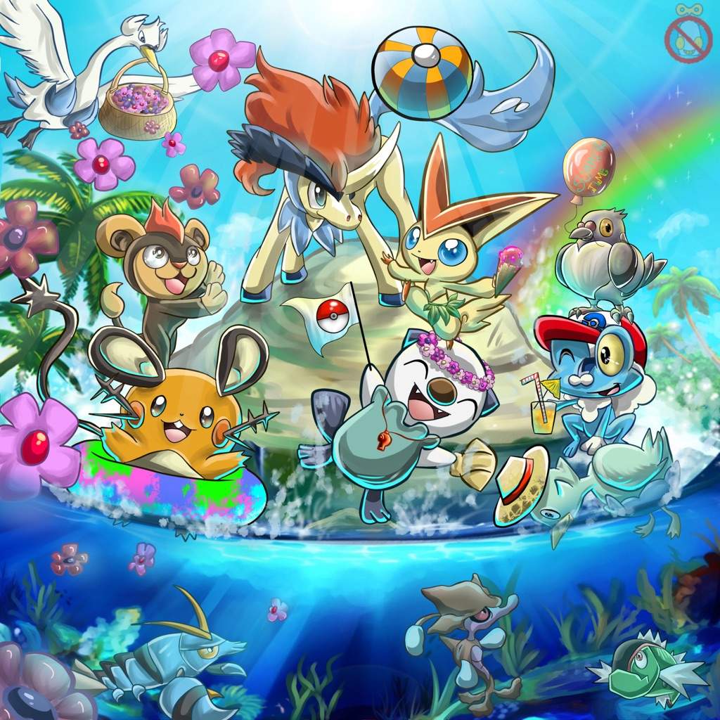Pokemon Summer Wallpapers - Top Free Pokemon Summer Backgrounds ...