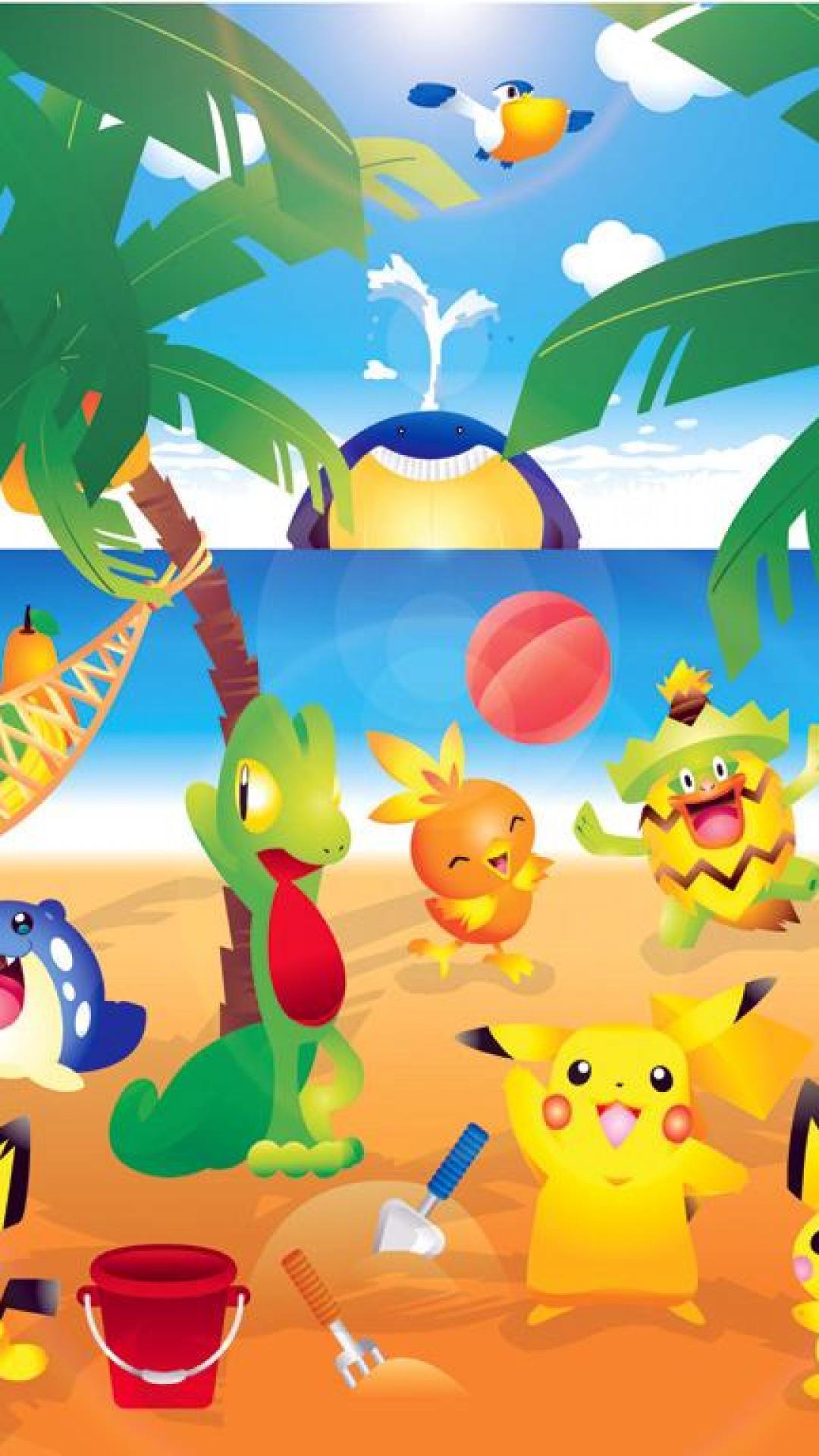 Pokemon Summer Wallpapers - Top Free Pokemon Summer Backgrounds ...