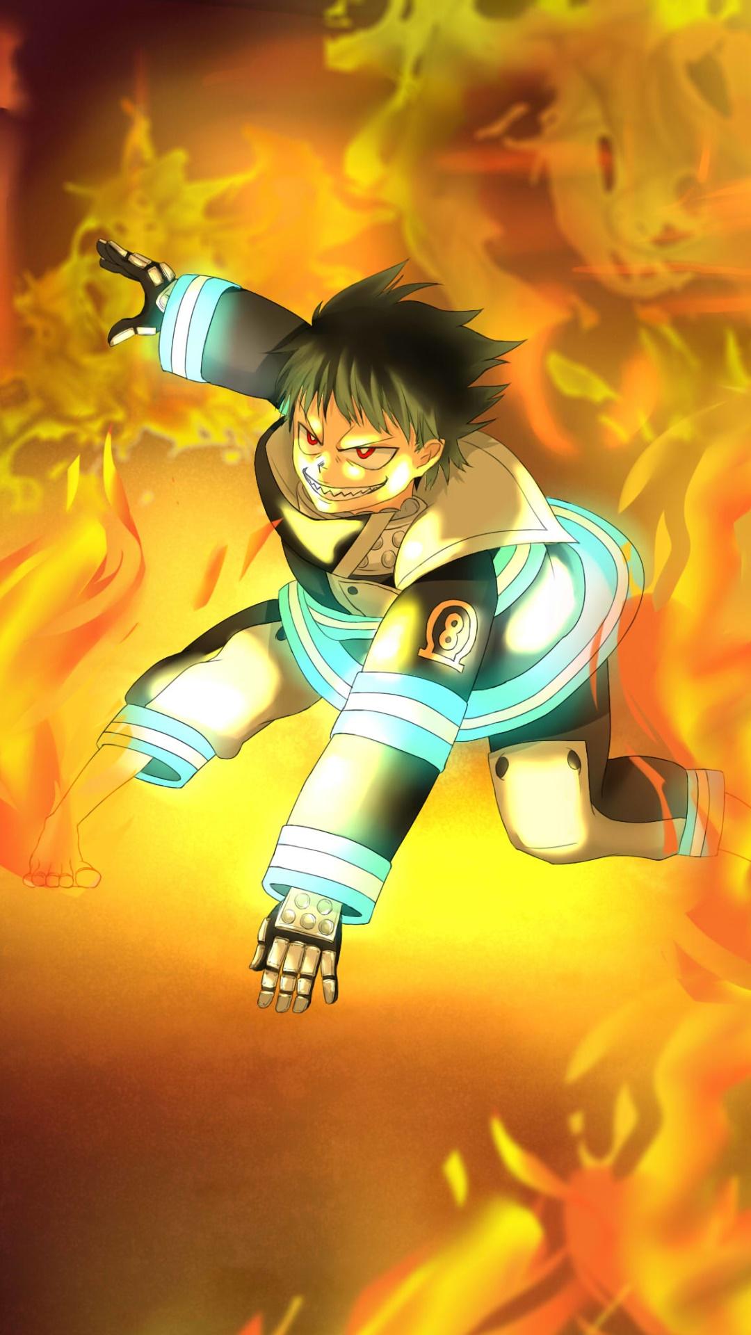 Fire Force iPhone Wallpapers - Top Free Fire Force iPhone Backgrounds ...