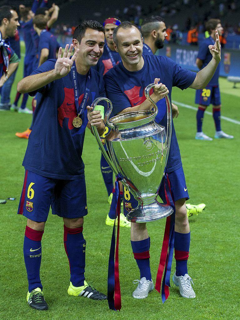 Messi Xavi Iniesta Wallpapers - Top Free Messi Xavi Iniesta Backgrounds ...