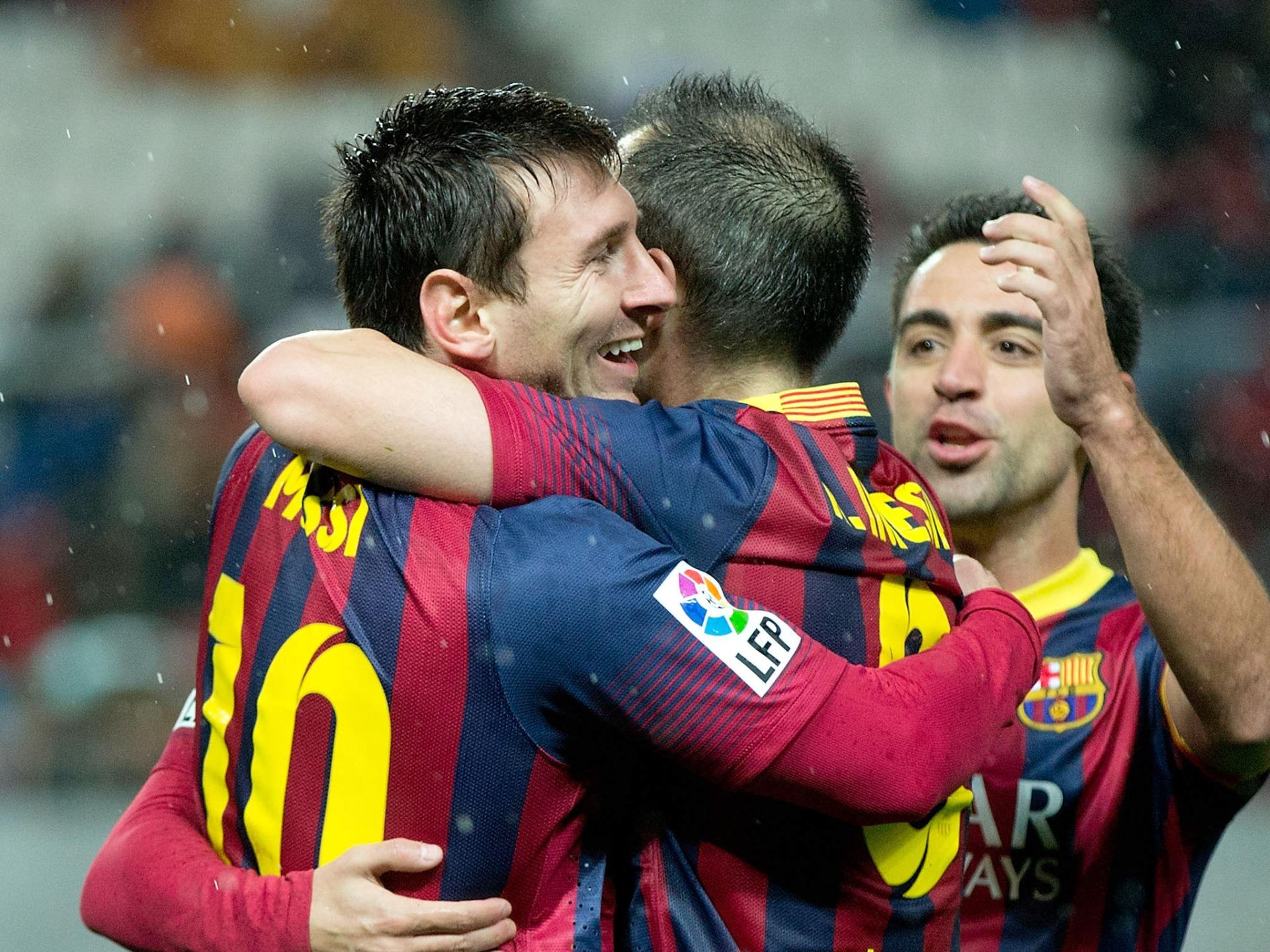 Messi Xavi Iniesta Wallpapers - Top Free Messi Xavi Iniesta Backgrounds ...