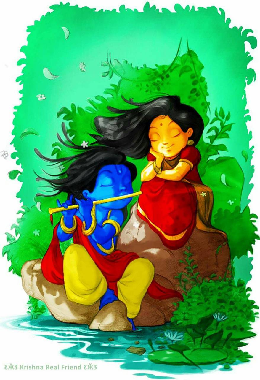 Radha Krishna Cartoon Wallpapers - Top Free Radha Krishna Cartoon ...