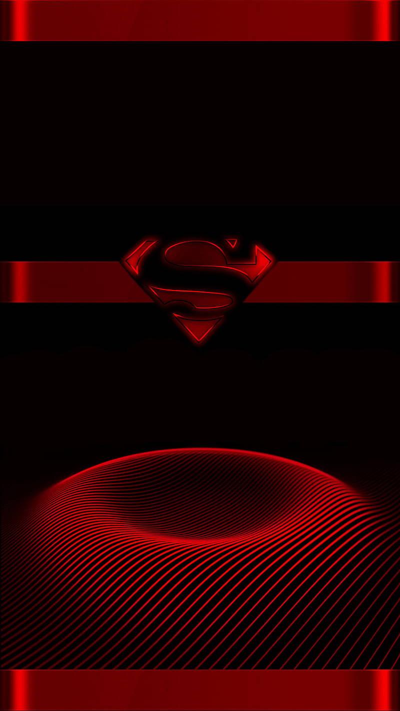 Black and Red Superman Logo Wallpapers - Top Free Black and Red ...