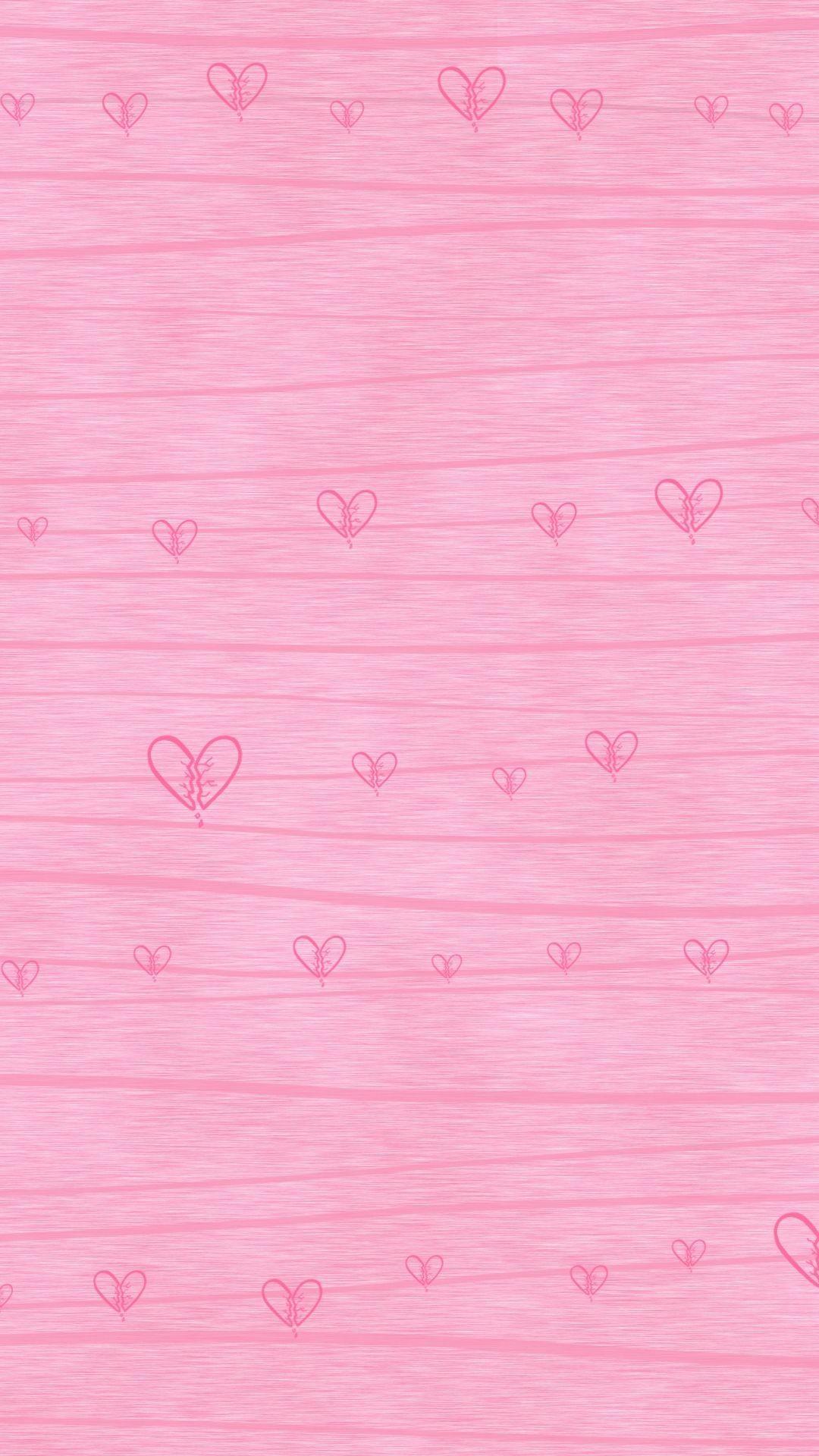Pink Hearts Phone Wallpapers - Top Free Pink Hearts Phone Backgrounds ...