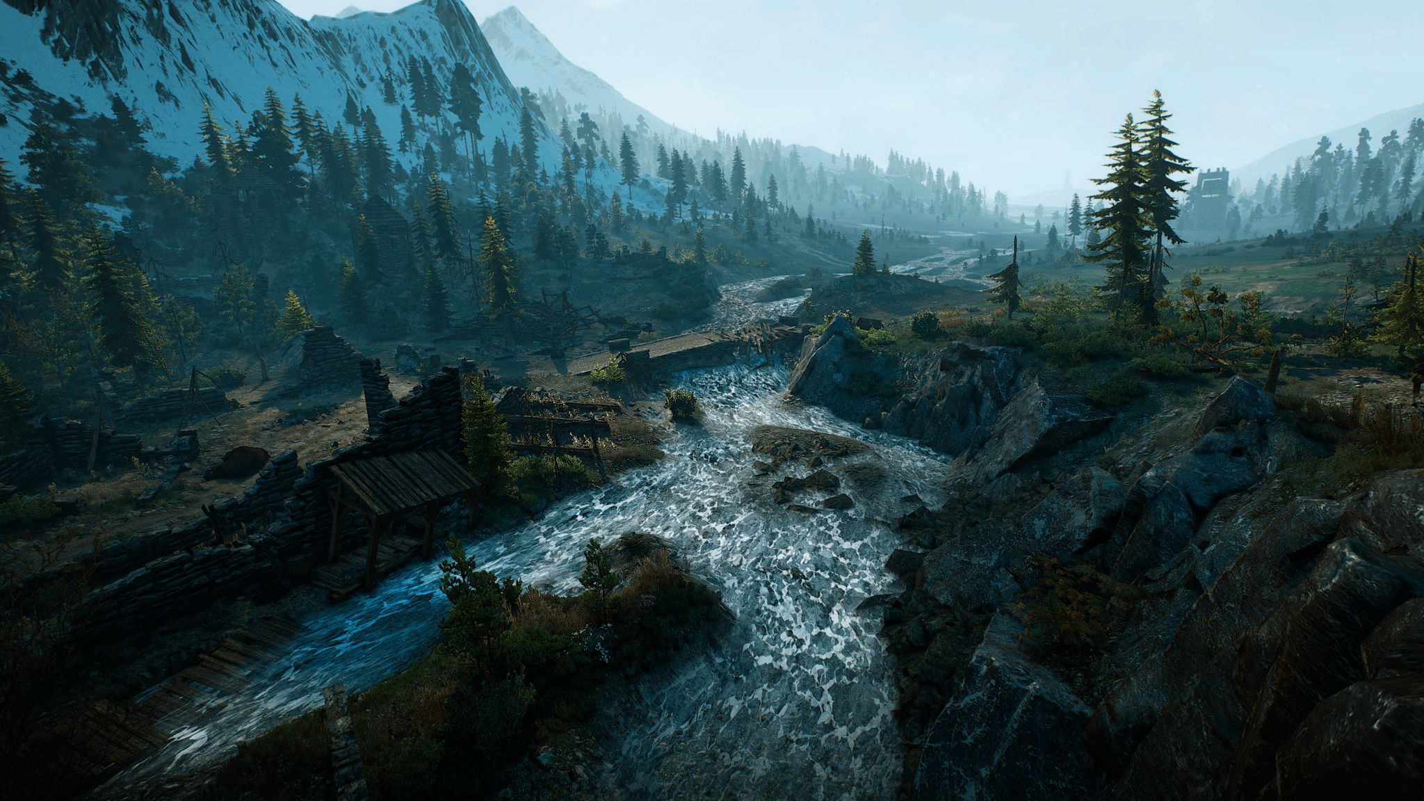 The Witcher Landscape Wallpapers - Top Free The Witcher Landscape ...